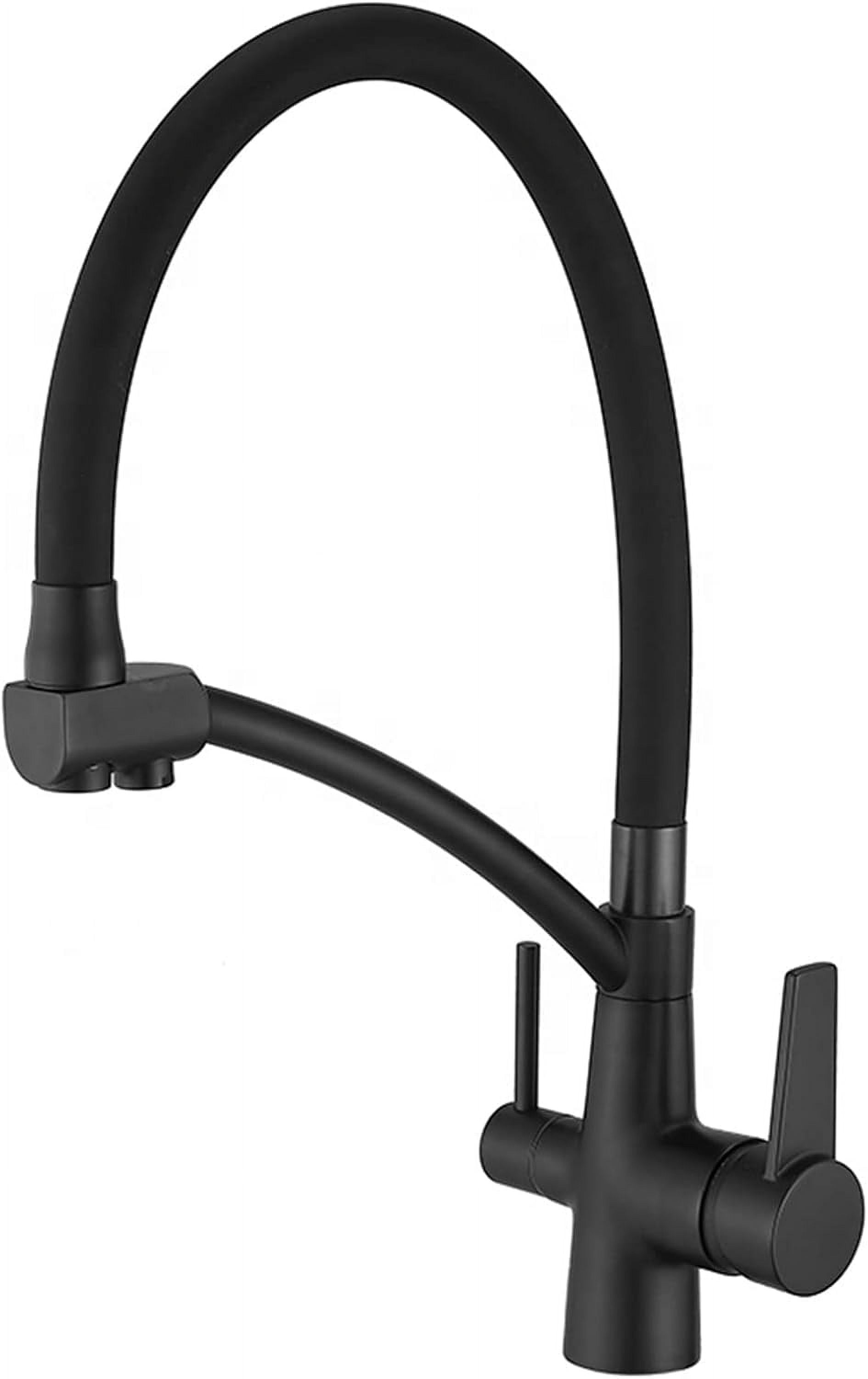 Pull Down Kitchen Faucet with Drinking Filtered Water Outlet, 360 ...