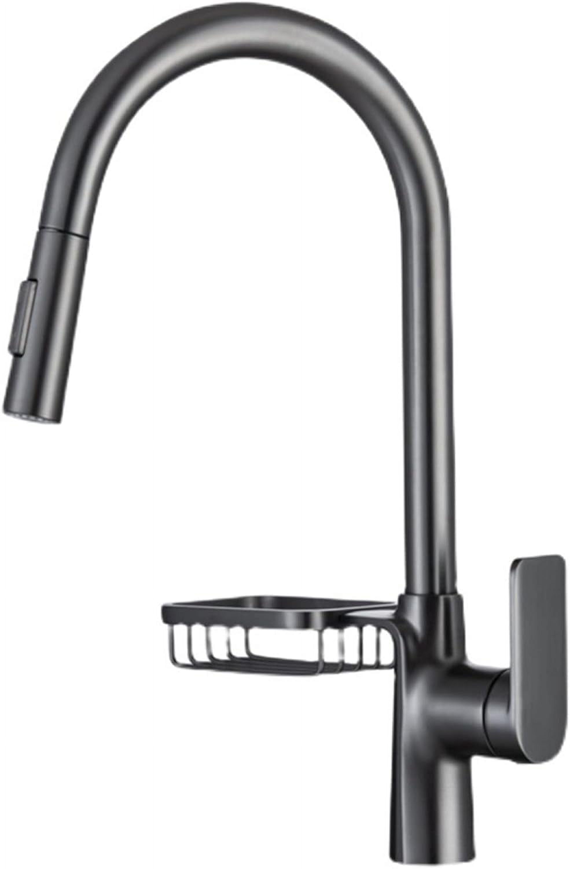 Pull Out Kitchen Faucet Gun Gray,Kitchen Sink Faucet 2 Types of Water ...