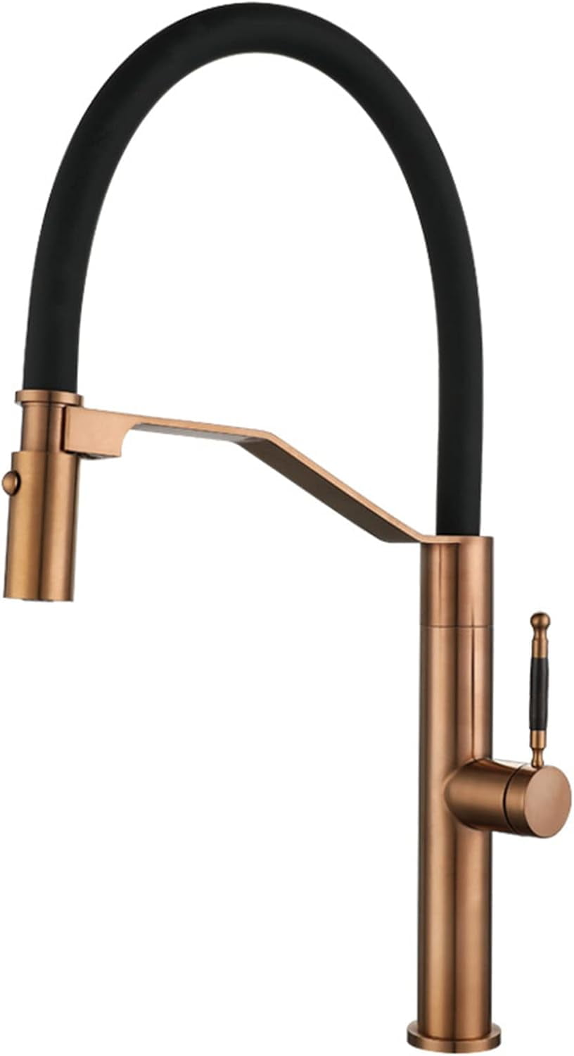 Pull Down Kitchen Faucet Magnetic Suction Head 360° Swivel Kitchen Sink ...