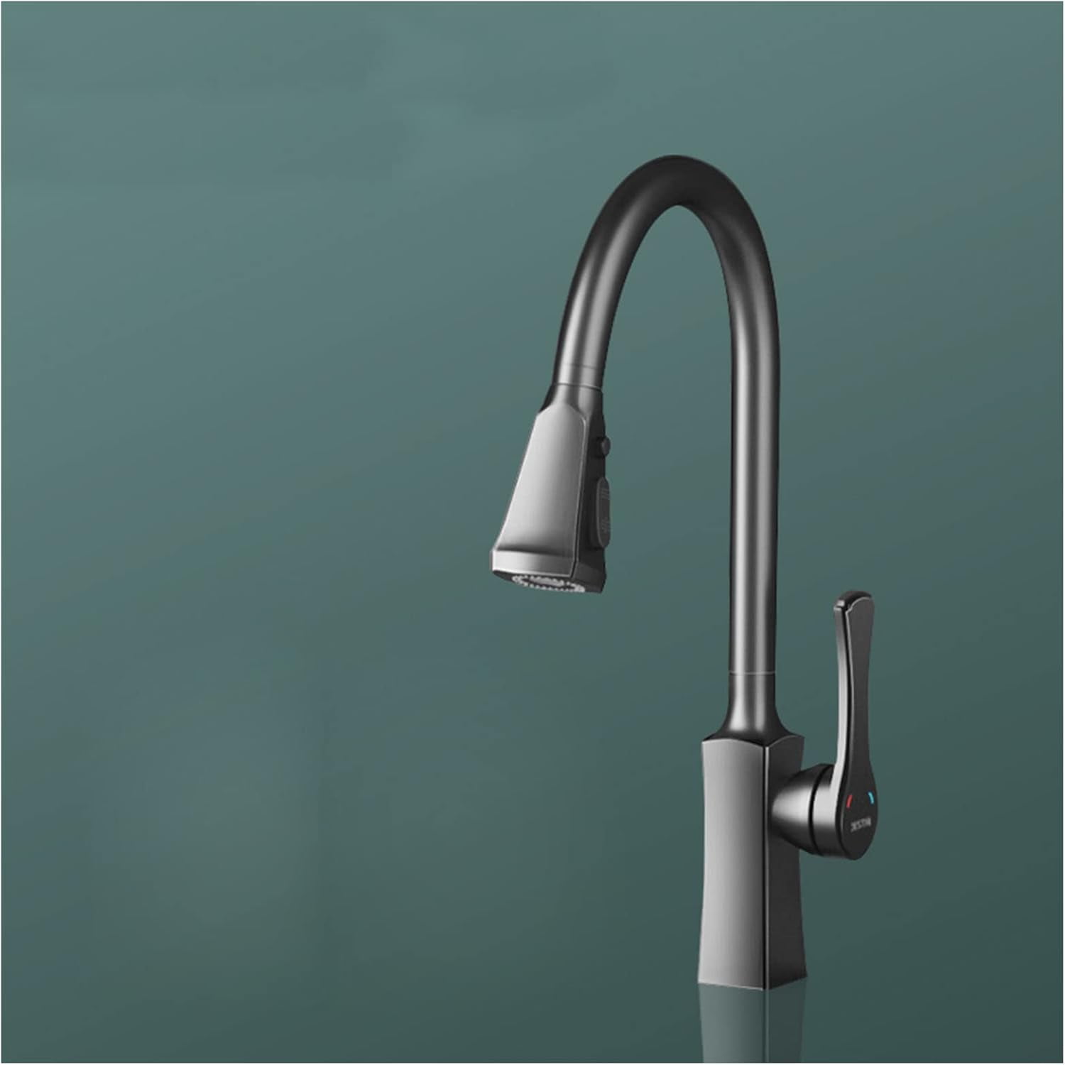 Pull Down Kitchen Faucet With Sprayer, High Arc Kitchen Faucet With ...