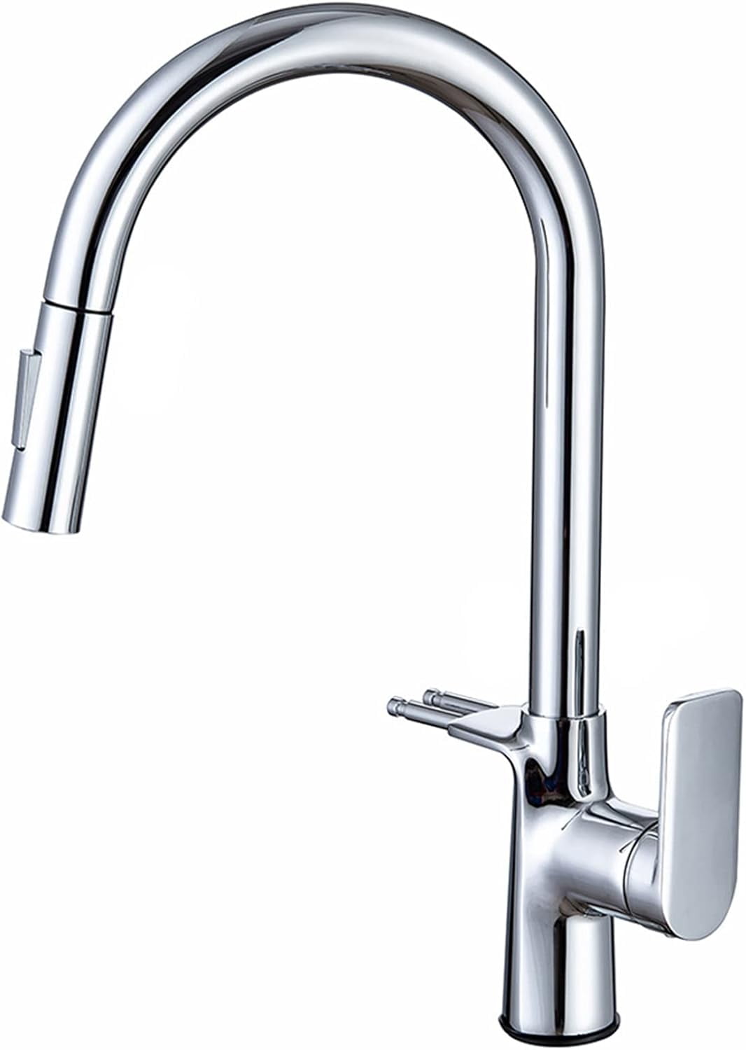 Pull Down Kitchen Sink Faucet Multi-Functional Kitchen Hot and Cold ...