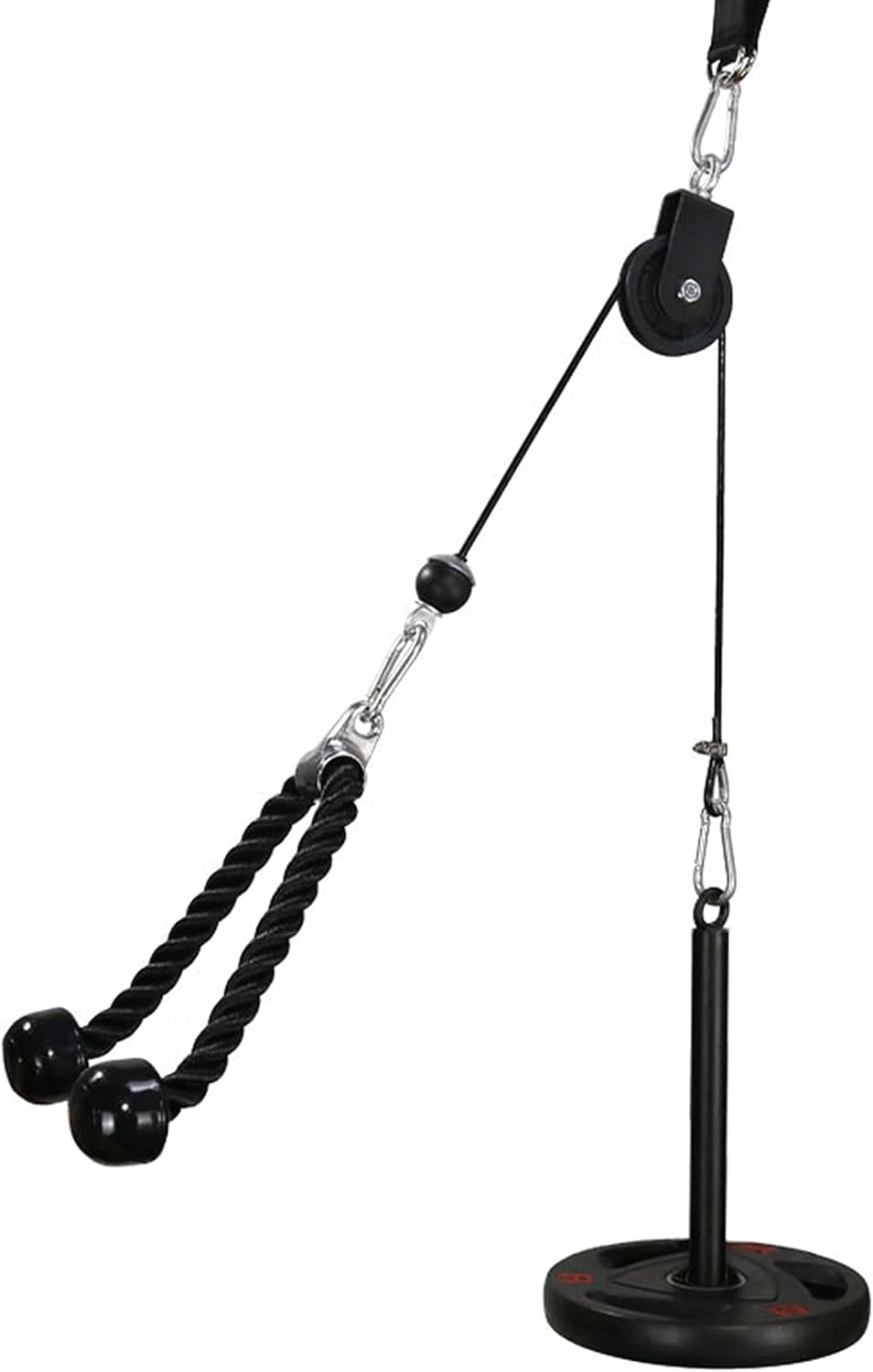 Pull Down and Lift Weight Pulley System Cable Machine Pulley Attachment ...