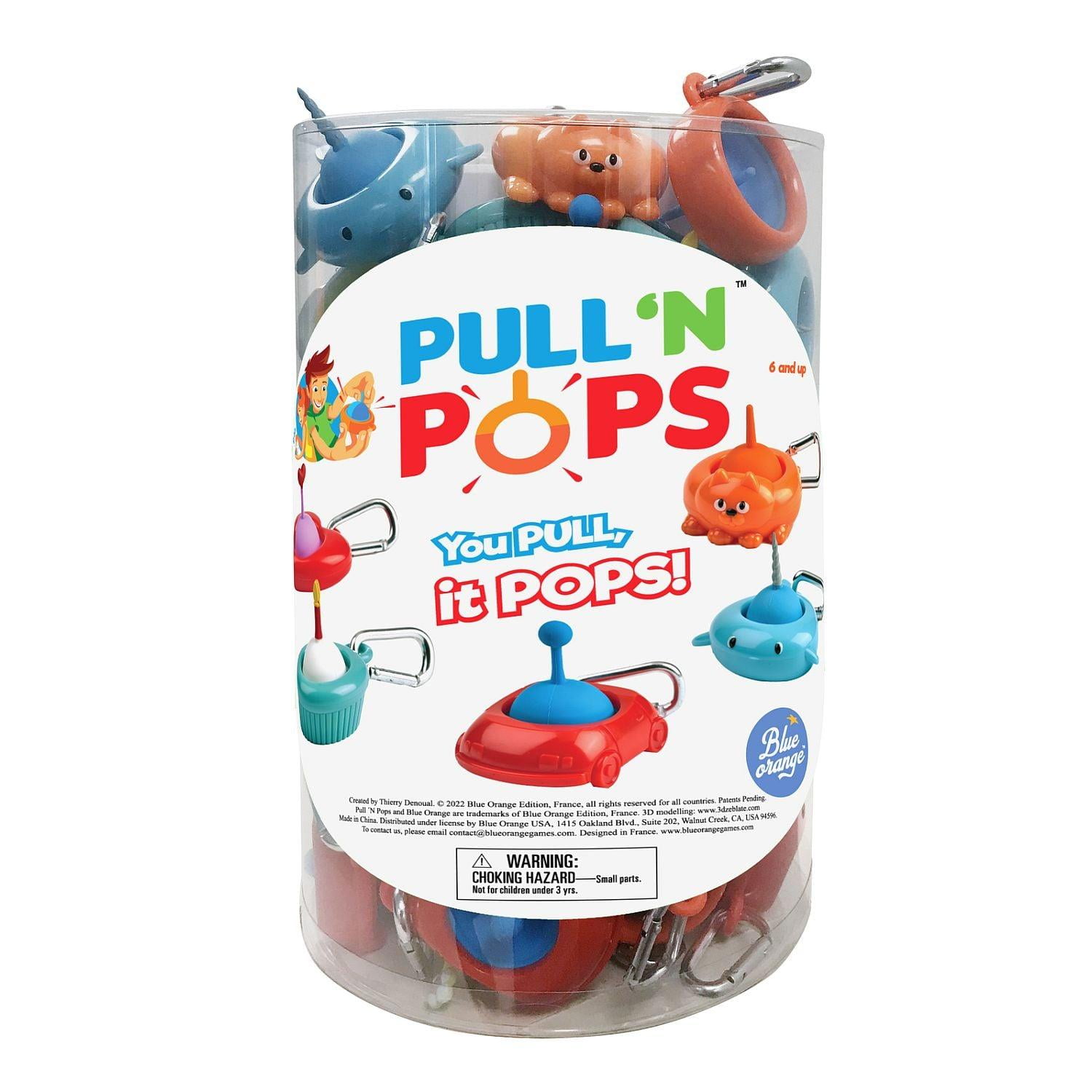 Blue Orange - Pull N Pops - Multi Bubble (assorted 60) - Walmart.com