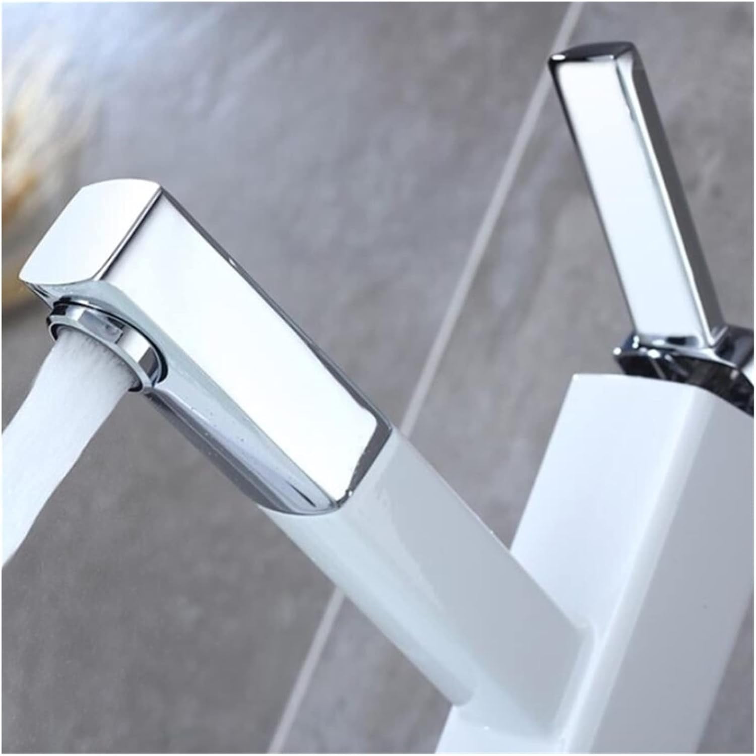 Pull Out Basin Sink Faucet Single Handle Bathroom Mixer Taps Black ...