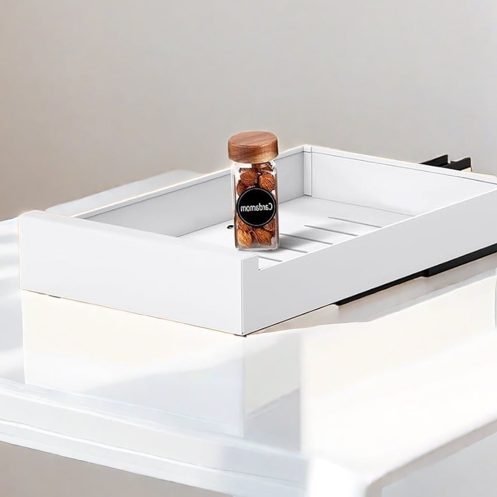 Pull Out Cabinet Organizer, 21"Deep Large Slide Out Drawers for Kitchen ...