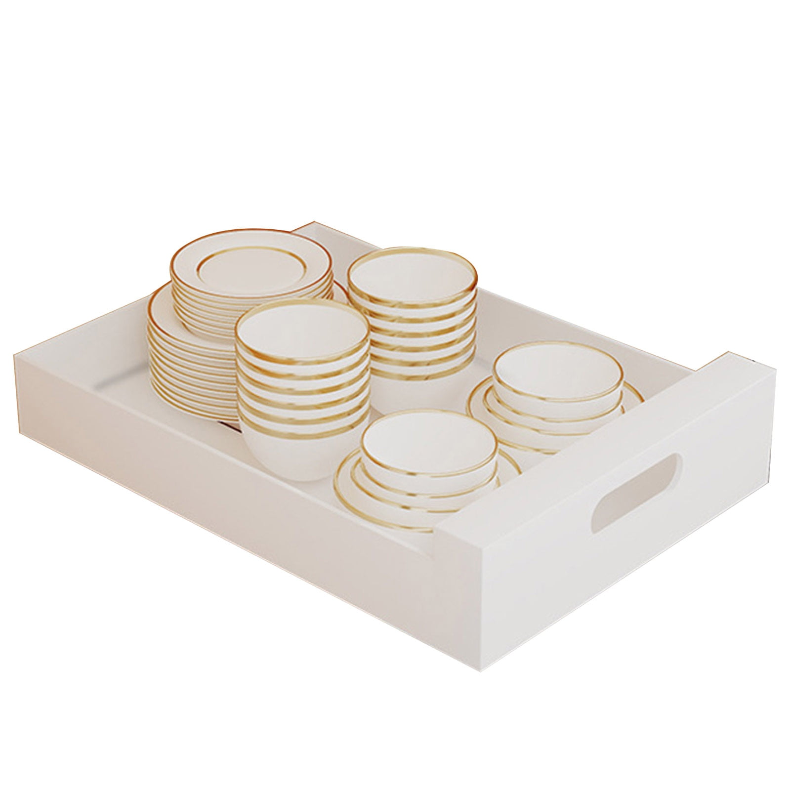 Pull Out Cabinet Organizer Drawer, Carbon Steel Shelves, Smooth Slide ...