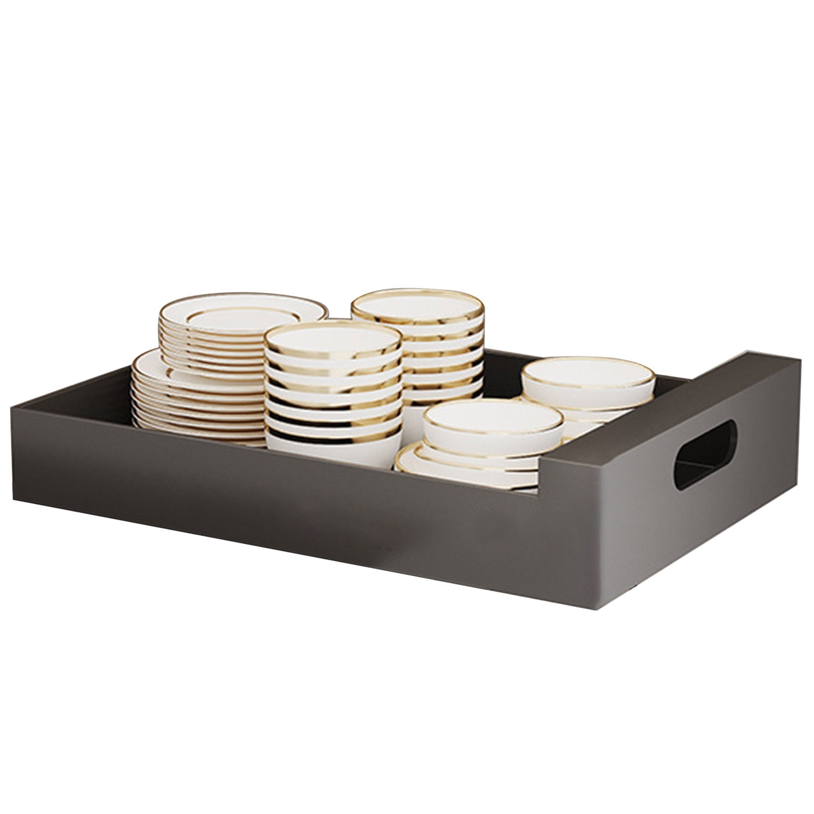 Pull-Out Cabinet Organizer Drawer – Carbon Steel Shelves, Smooth Slide ...