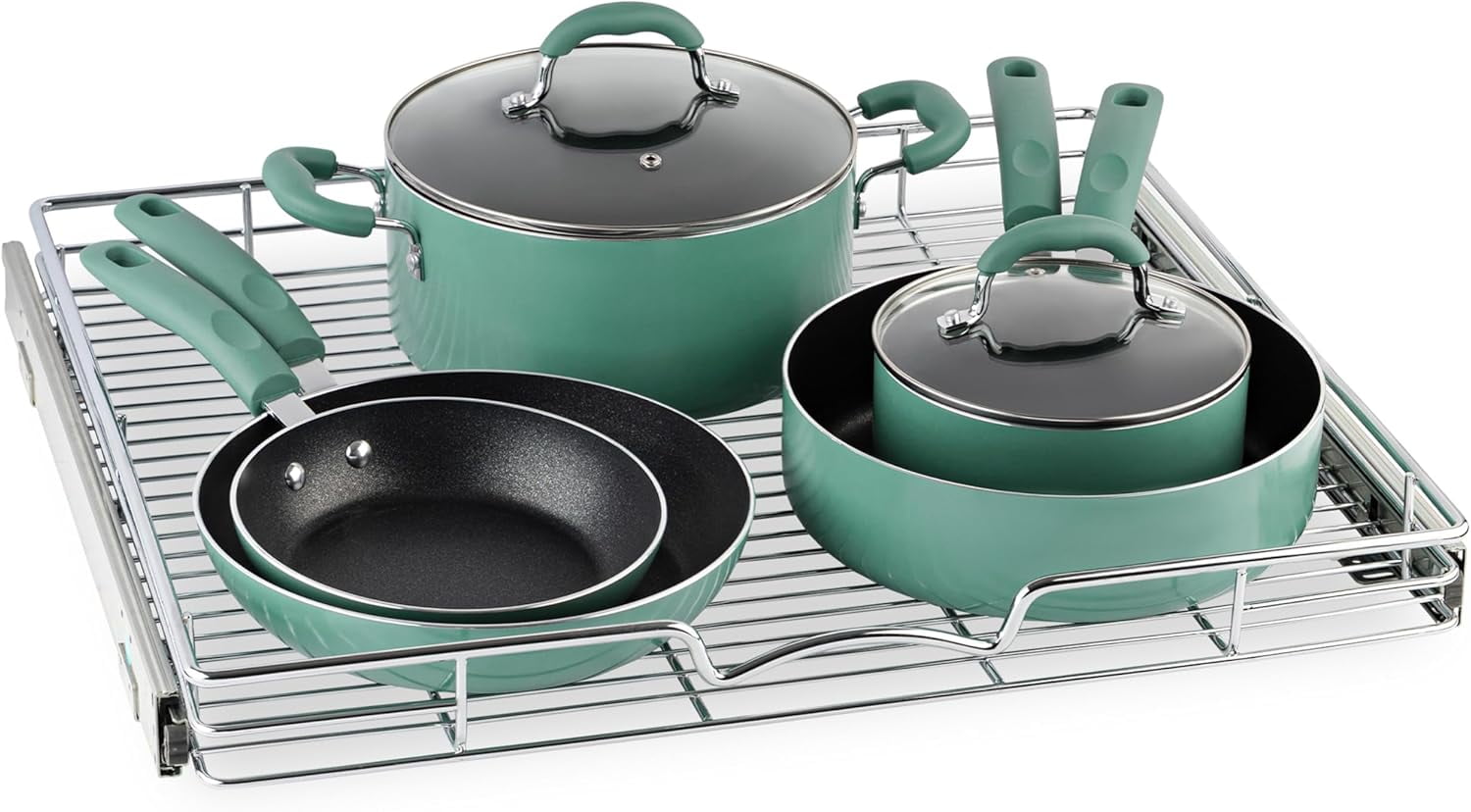 Pull Out Cabinet Organizer, Heavy Duty Caddy with Lifetime Limited ...