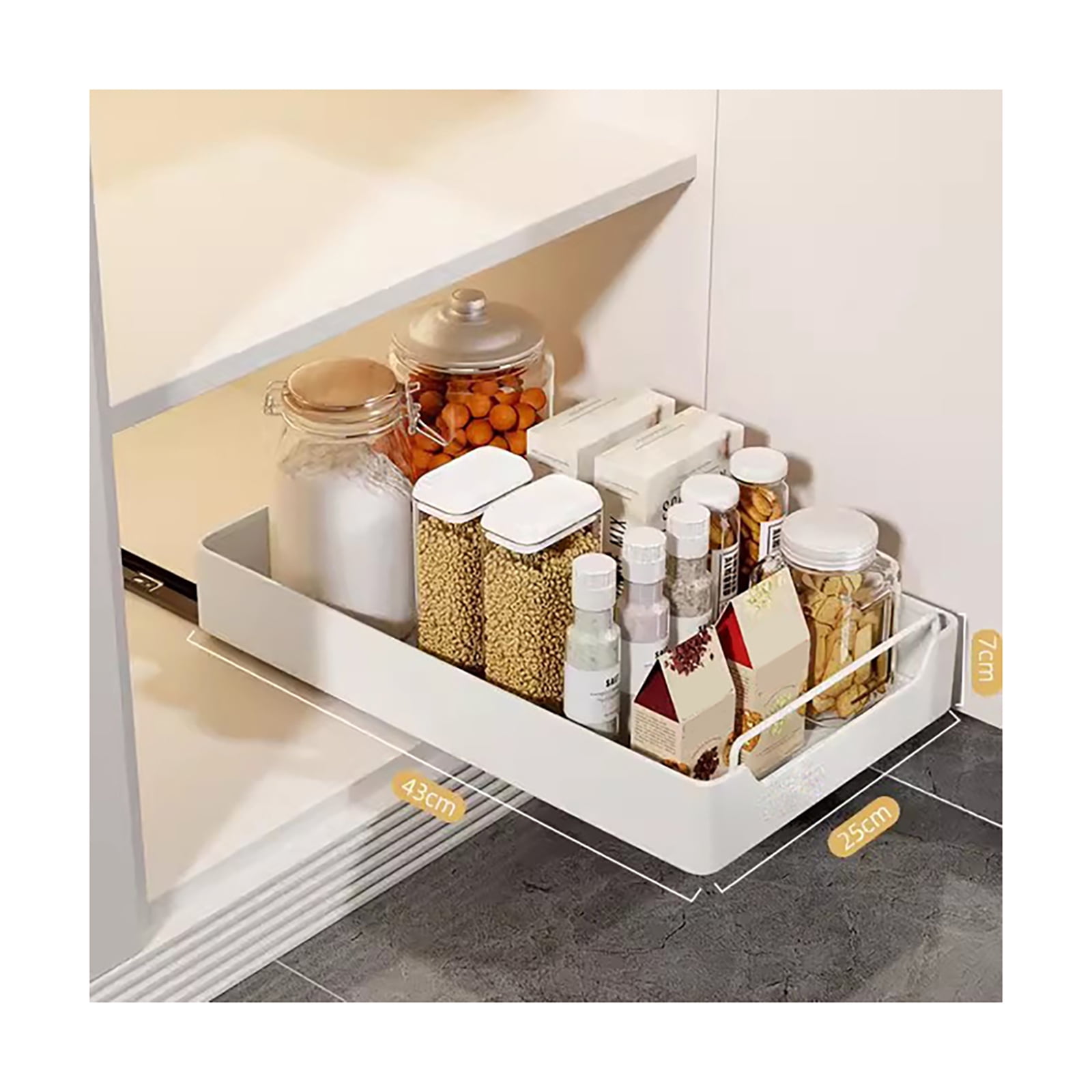 Pull Out Cabinet Organizer, Pull Out Organizer With Nano Adhesive ...