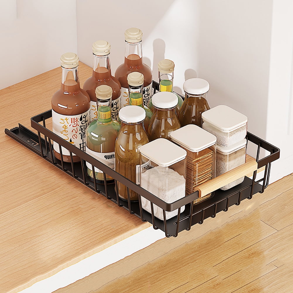Pull Out Cabinet Organizer, Slide Out Drawers for Kitchen Cabinets ...