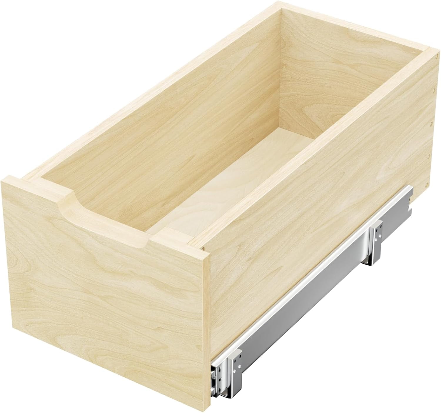 Pull Out Cabinet Organizer, Slide Out Wood Drawer, Pull Out Drawers for ...