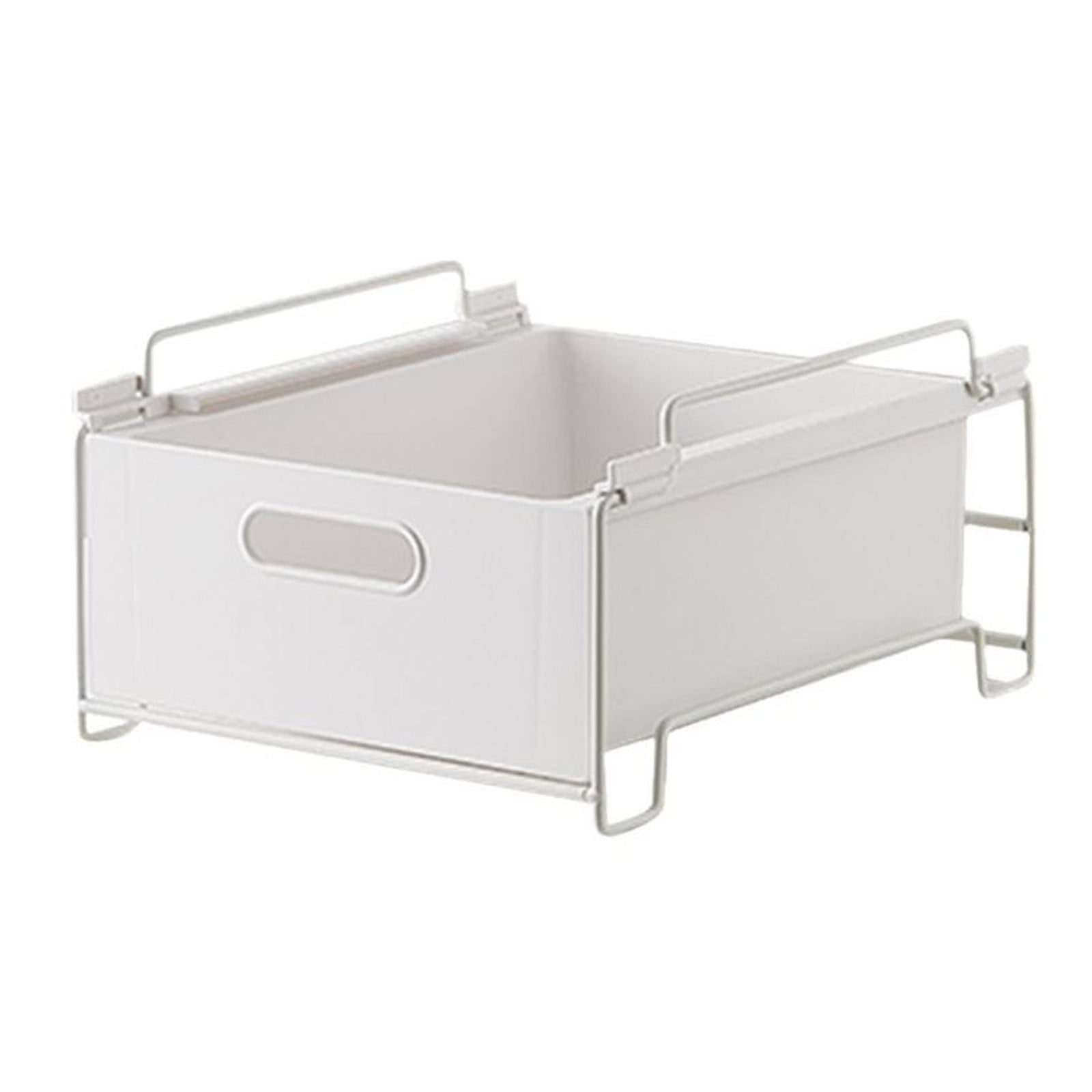 Pull-Out Cabinet Organizer – Stackable Kitchen Shelf, Slide-Out Pantry ...