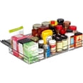 Pull-Out Cabinet Spice Rack Organizer - Slim Slide-Out Storage for ...