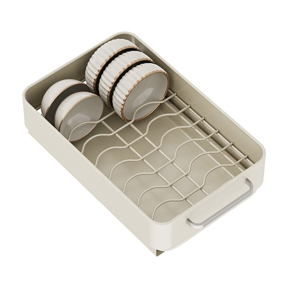 Pull-Out Cupboard Organiser Drawer, Metal Kitchen Extendable Drawer ...