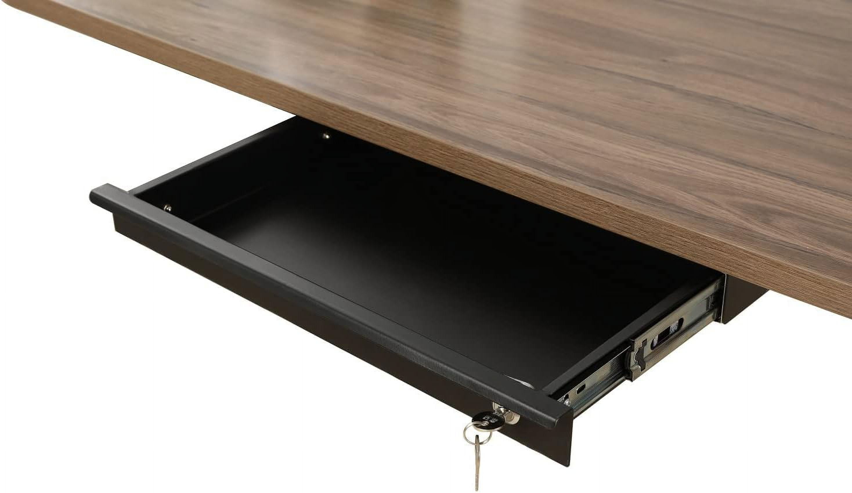 Pull-Out Desk Drawer - Office Storage Organizer Mounts Easily, Space ...