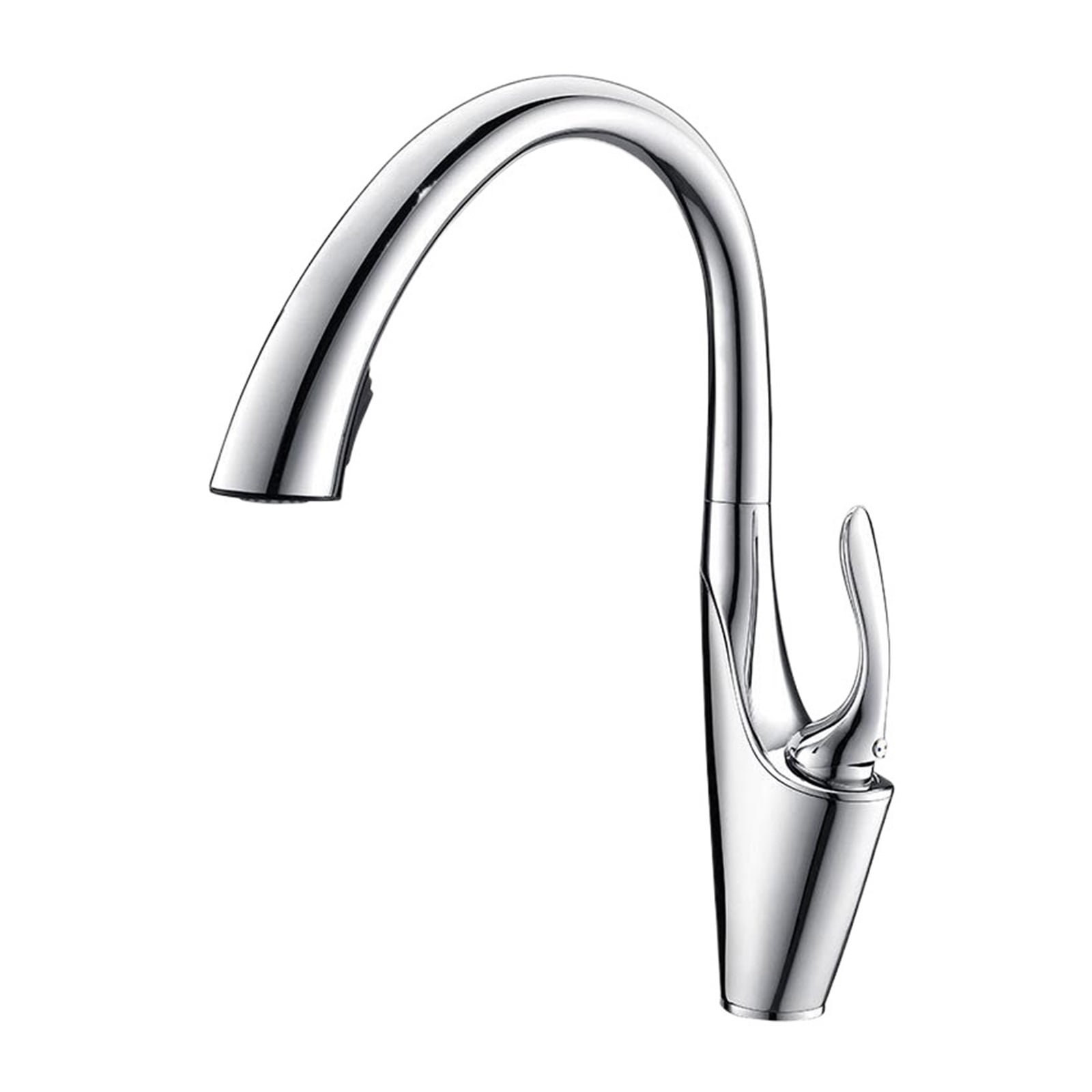 Pull Out Kitchen Sink Faucet, Deck Mounted Stream Sprayer Nozzle ...