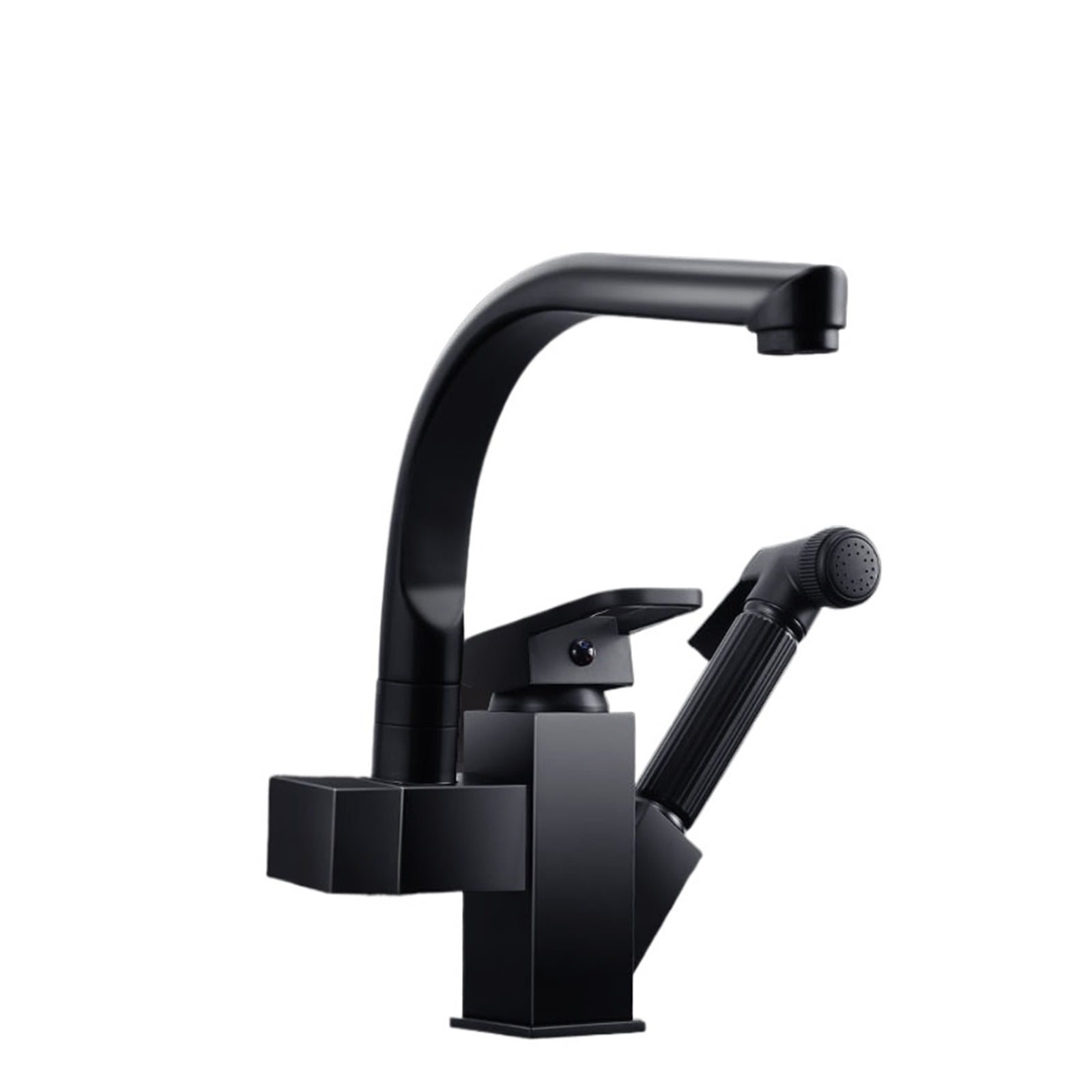 Pull-Out Kitchen Sink Faucet, Multifunctional Pressurized Sprayer ...