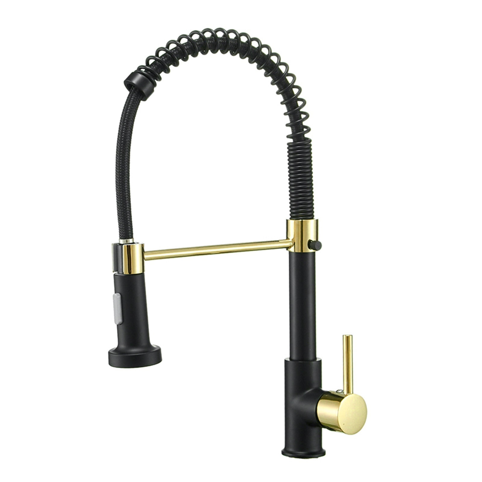 Pull Out Kitchen Sink Faucet Stream Sprayer Kitchen Rotatable Hot Cold ...