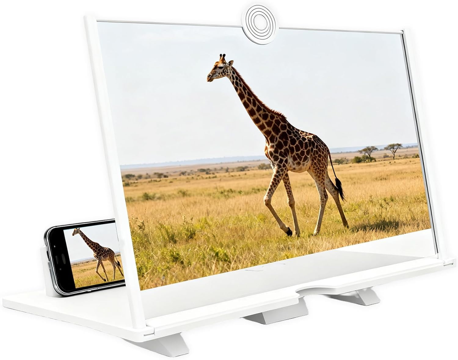 Pull Out Phone Screen Magnifier, 2026 Screen Magnifier Version, 3D HD ...