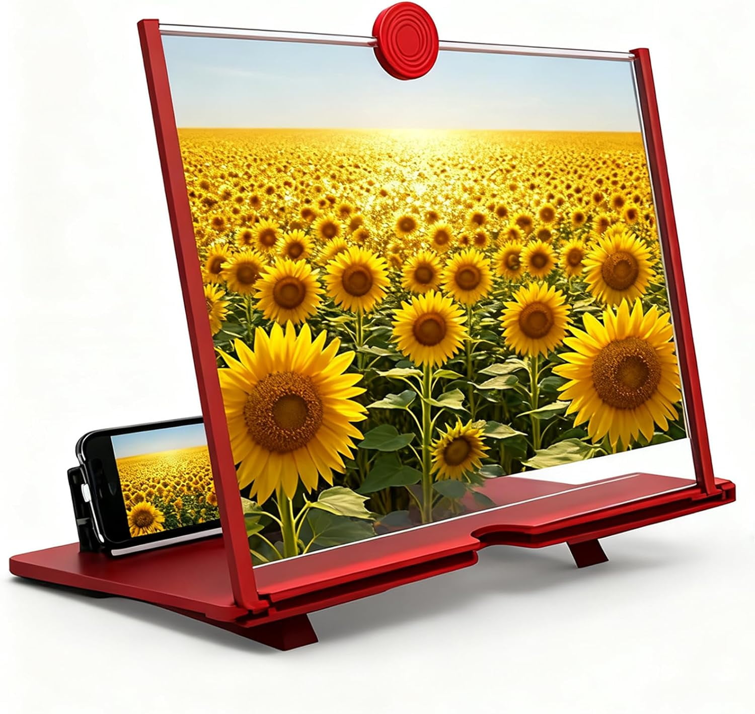 Pull Out Phone Screen Magnifier, 2026 Screen Magnifier Version, 3D HD ...