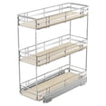 Pull Out Spice Rack Cabinet Organizer 8" W x 20½" D, 3 Tier Heavy Duty ...