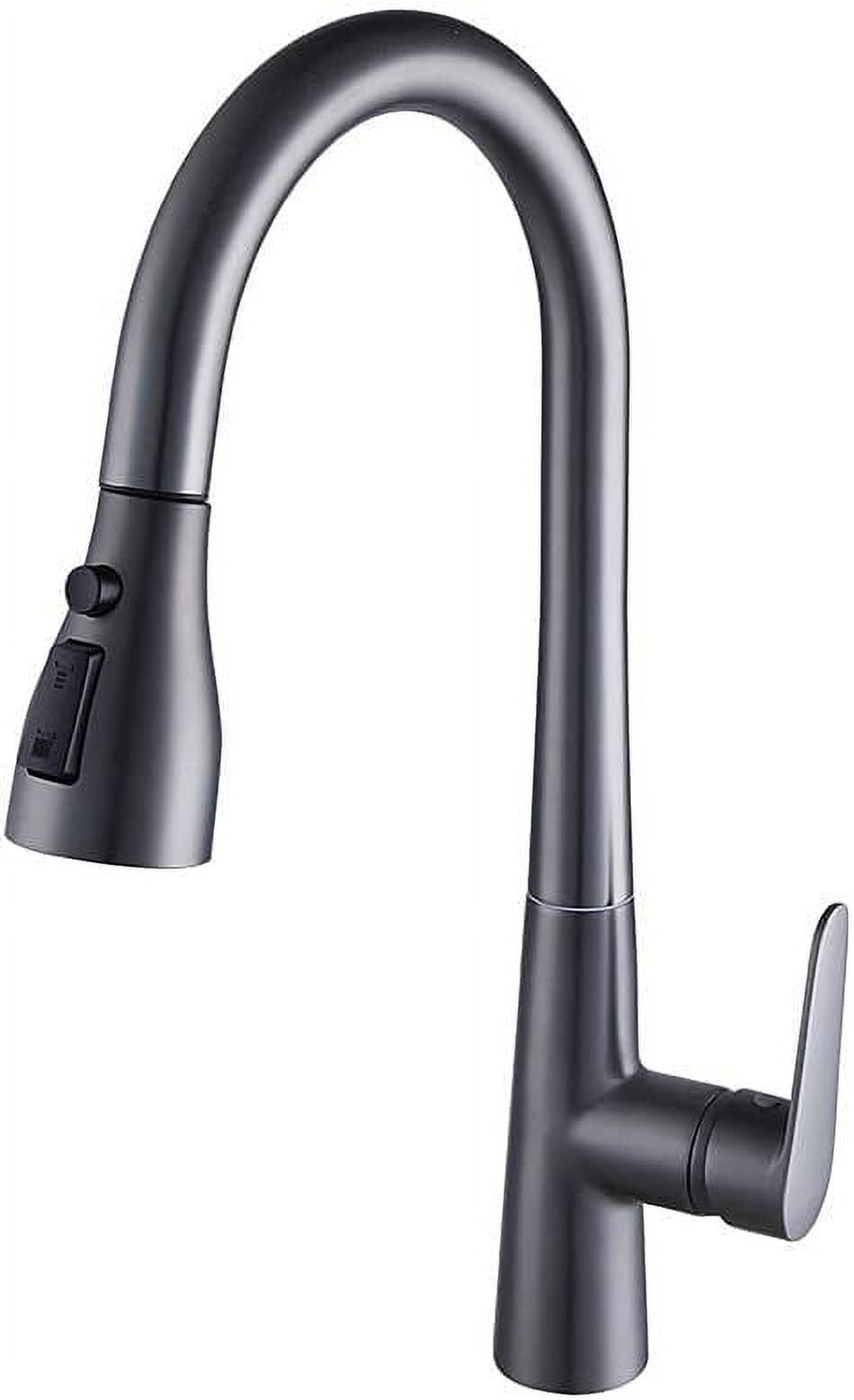 Pull-Out Sprayer Kitchen Faucets,3-Function Pull Out Kitchen Faucet ...