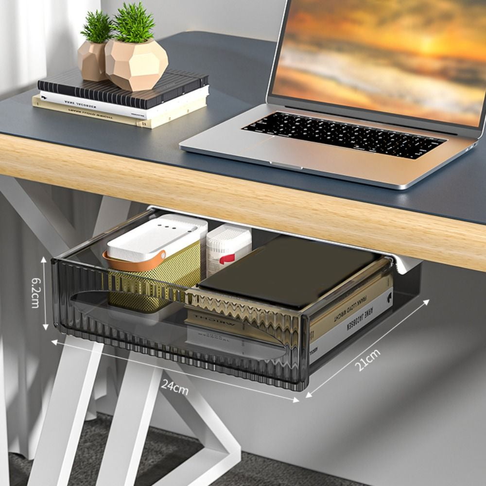 Pull Out Storage Box Large Capacity Invisible Storage Hidden Drawer ...
