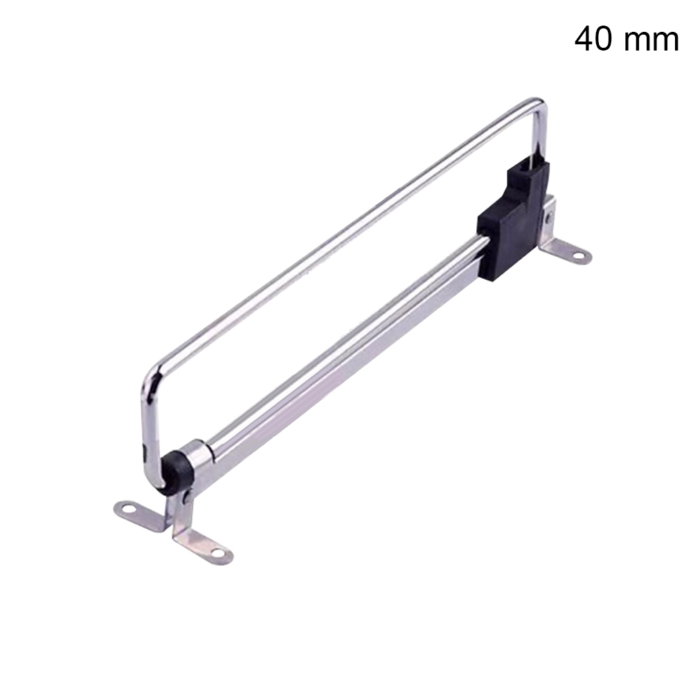 Pull Out Telescopic Clothes Rod Storage Sliding Rail Space Saving ...