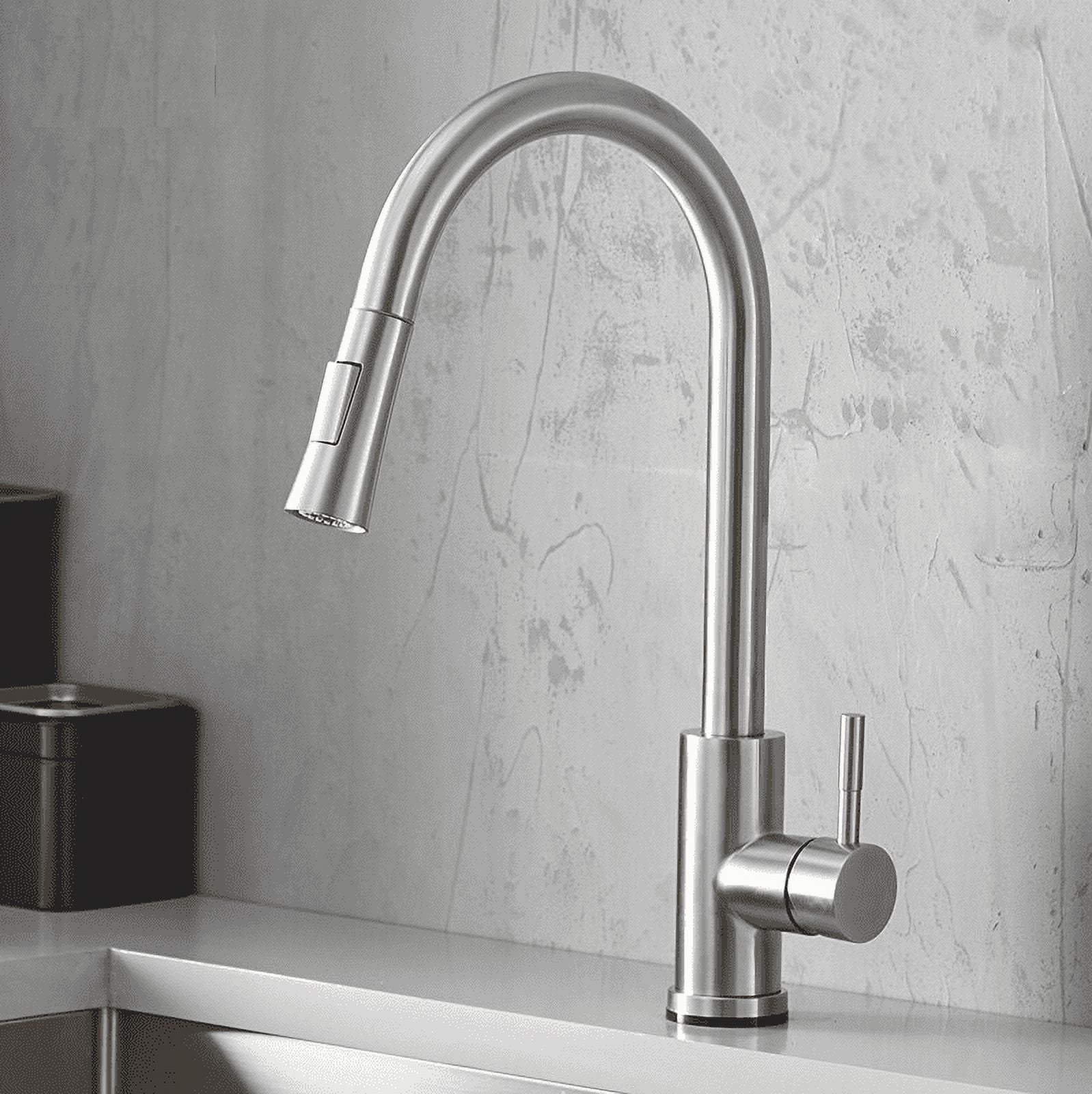 Pull Out Touch Sensor Touch Control Kitchen Faucet Mixer Tap - Walmart.com