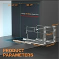 Pull Out Trash Can Under Cabinet with Soft-Close Slides - Walmart.com