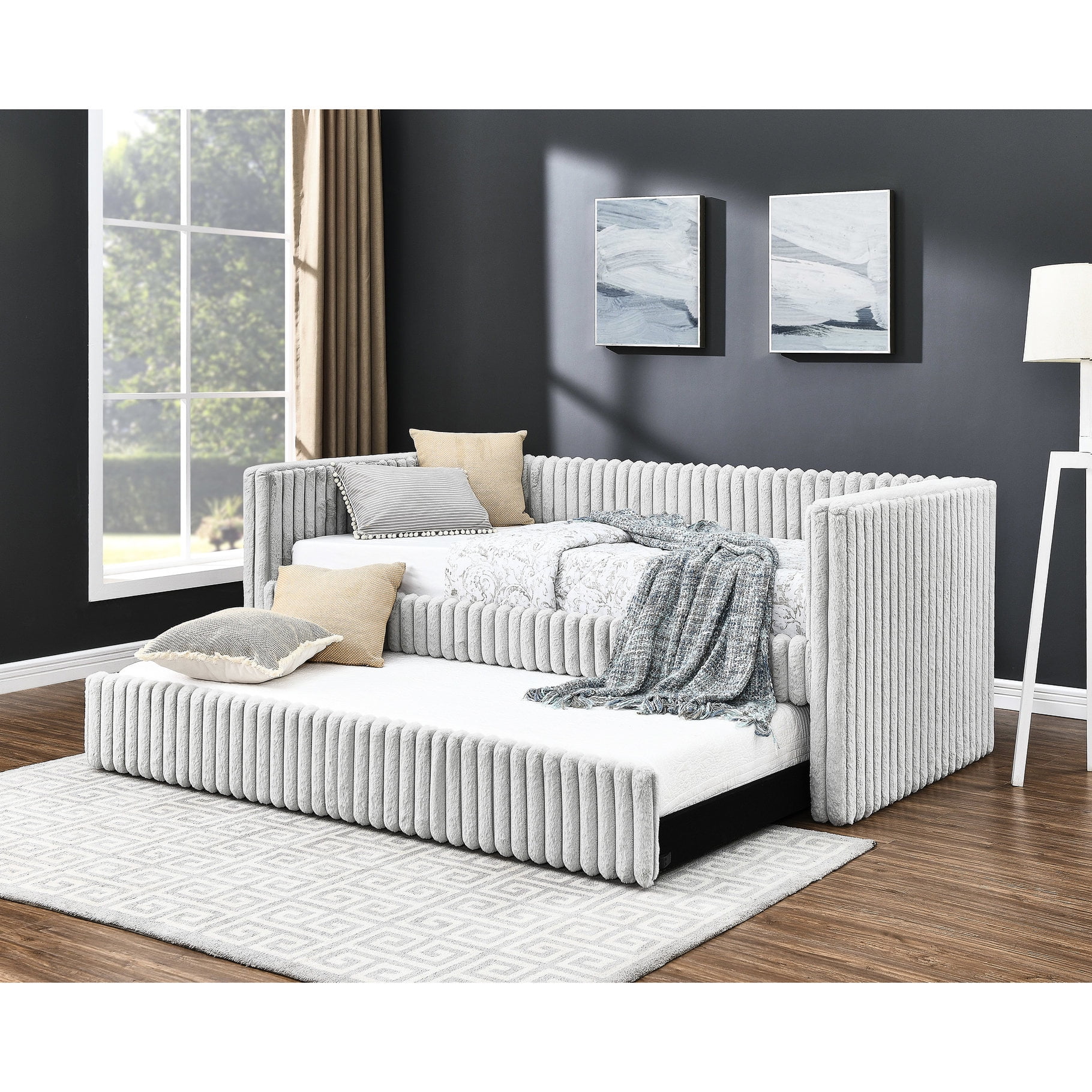 Pull Out Trundle - Contemporary Style - Living Room Layout / Enhance ...