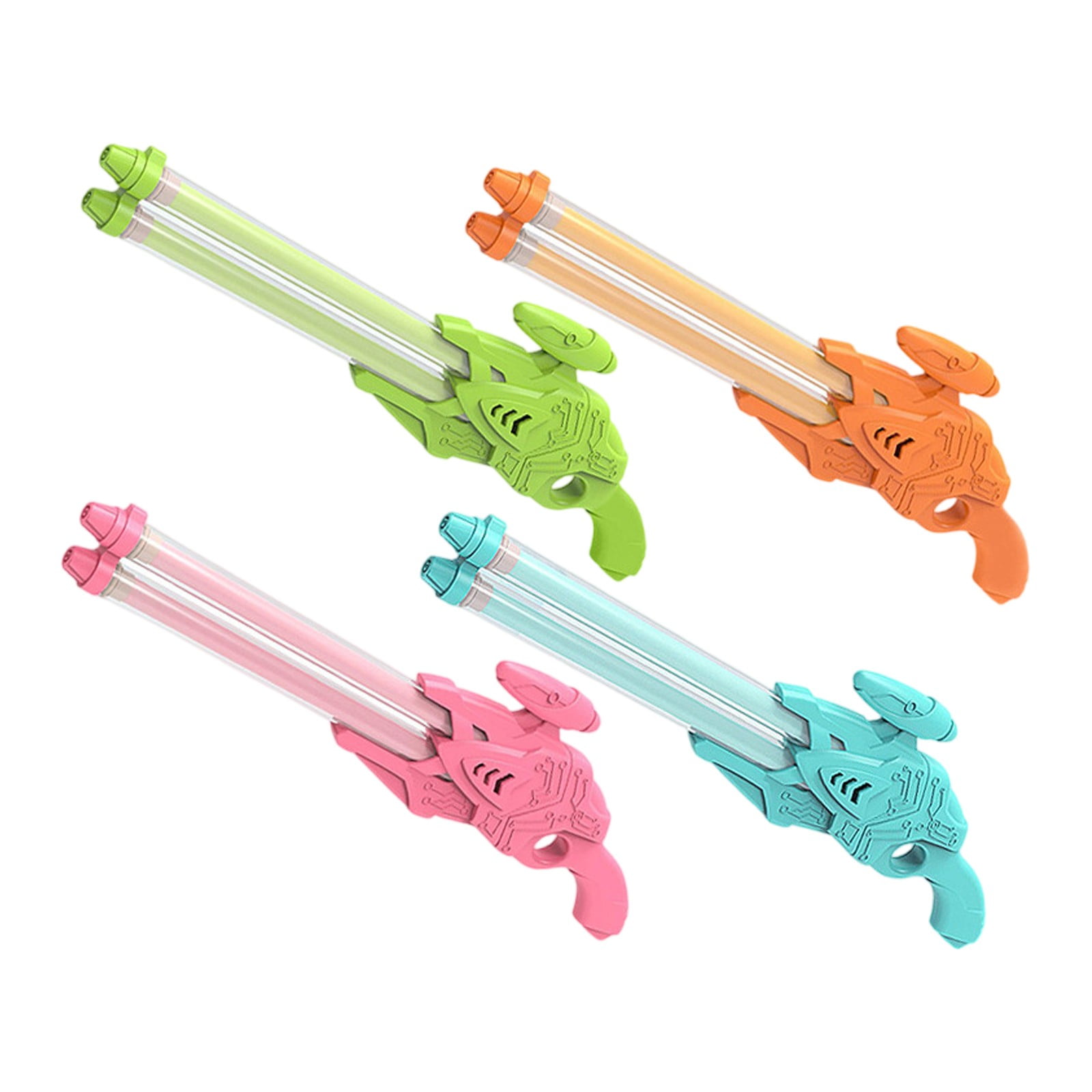 Pull-Out Water Gun for Kids Adults | Space Double Tube Water Blaster ...