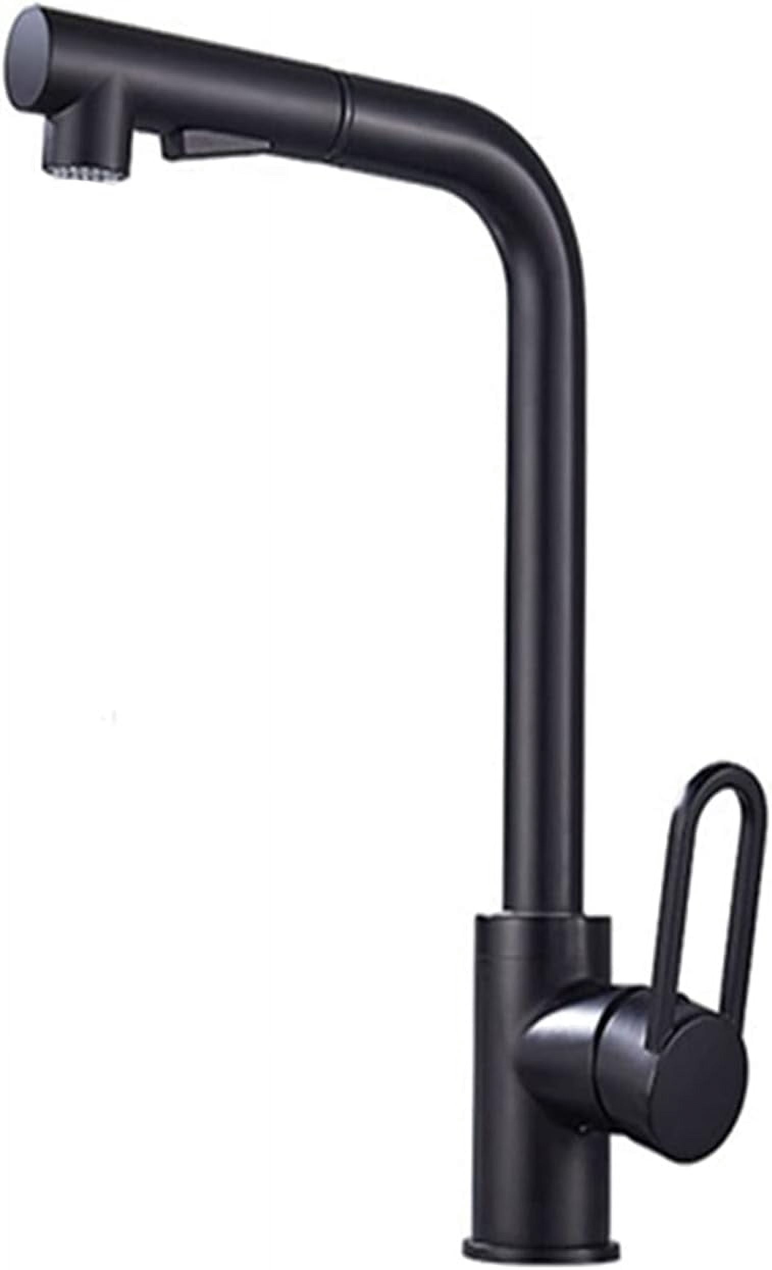 Touch the faucet Pull-Out60cm Kitchen Faucet, 360° Rotation Hot and ...