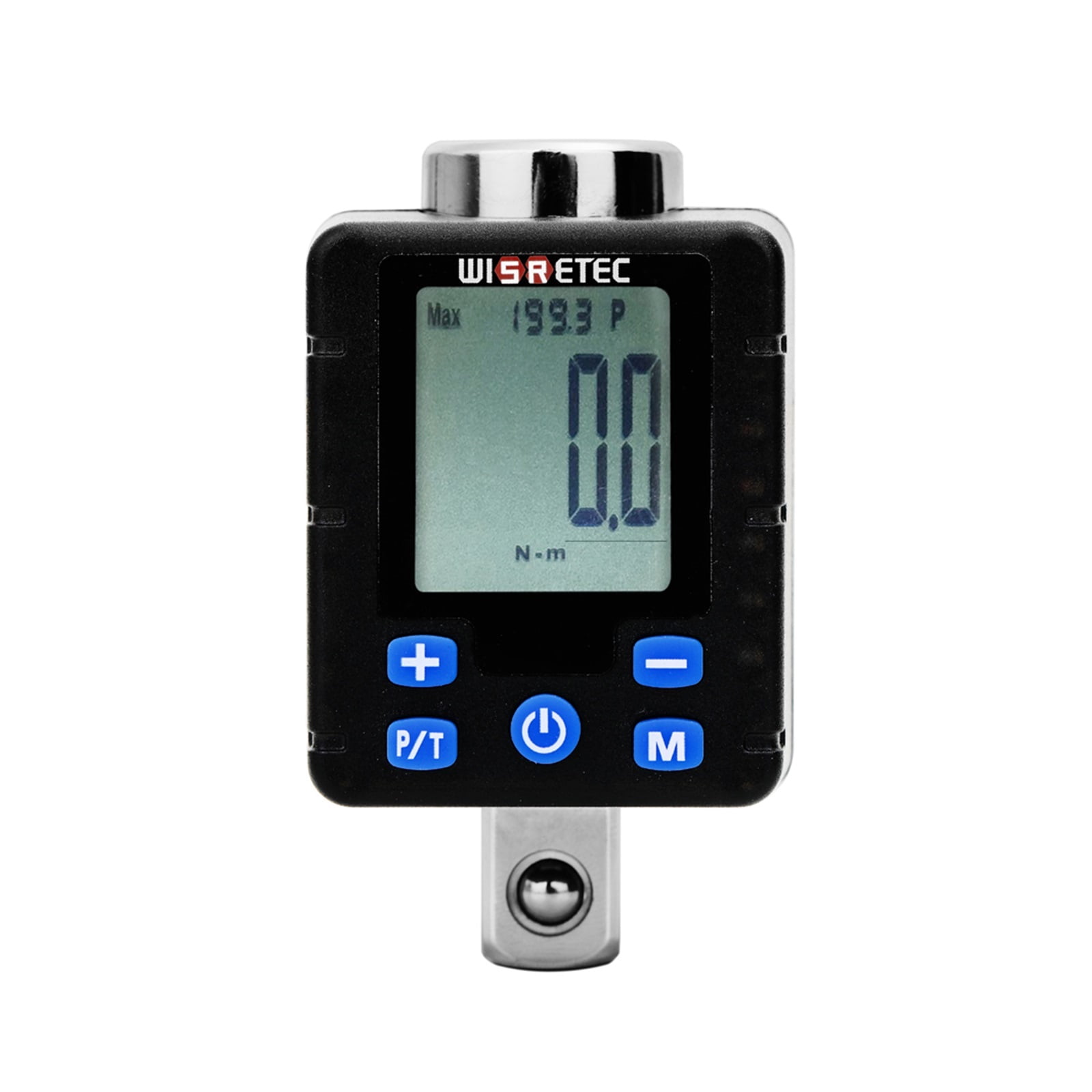 Pull Pressure Gauge, Digital Torque Meter 0.3-340 Nm Torque Wrench ...