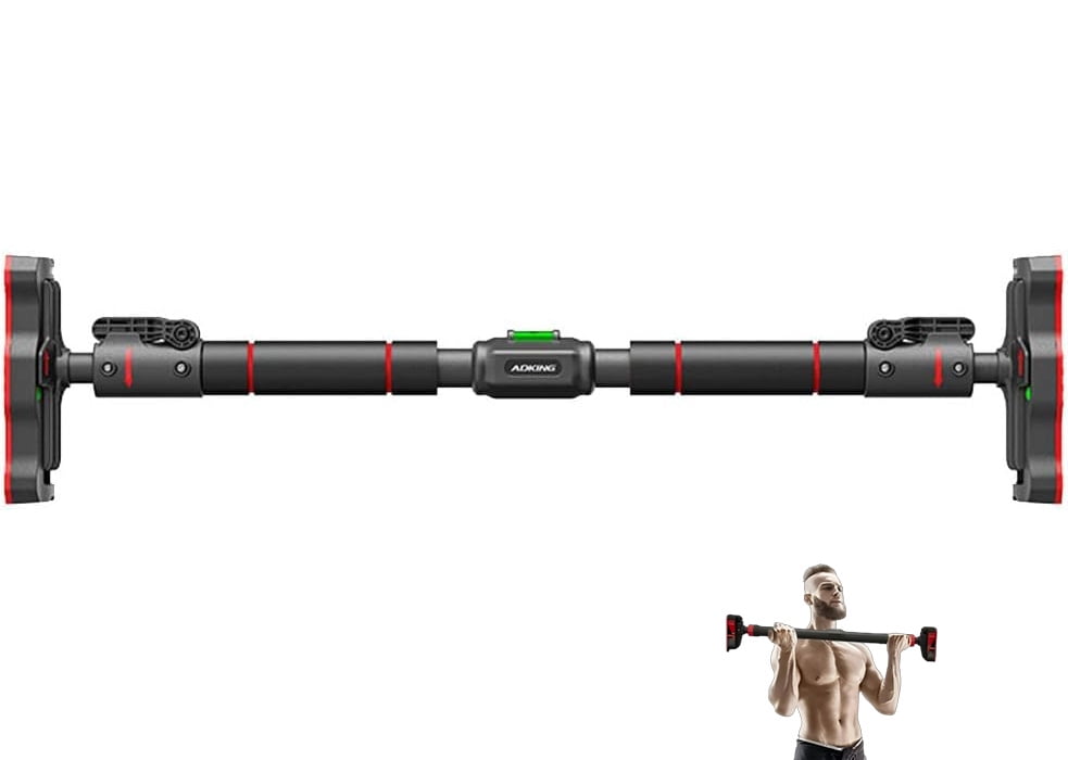 Pull Up Pull Rod: Screw Free Strength Training Pull Up Rod - Adjustable ...
