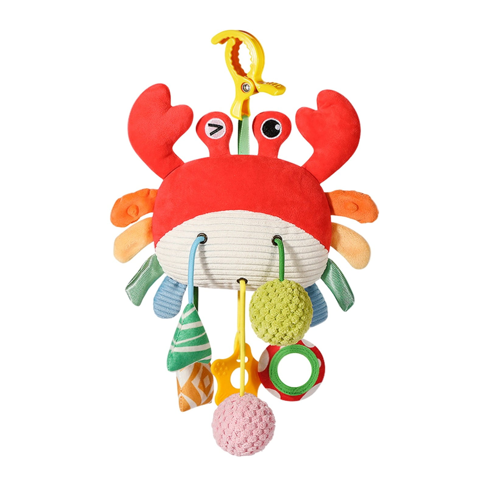 Pull Rope Crib Bell Rattle - Newborn Soothing Toy for Stroller Baby ...