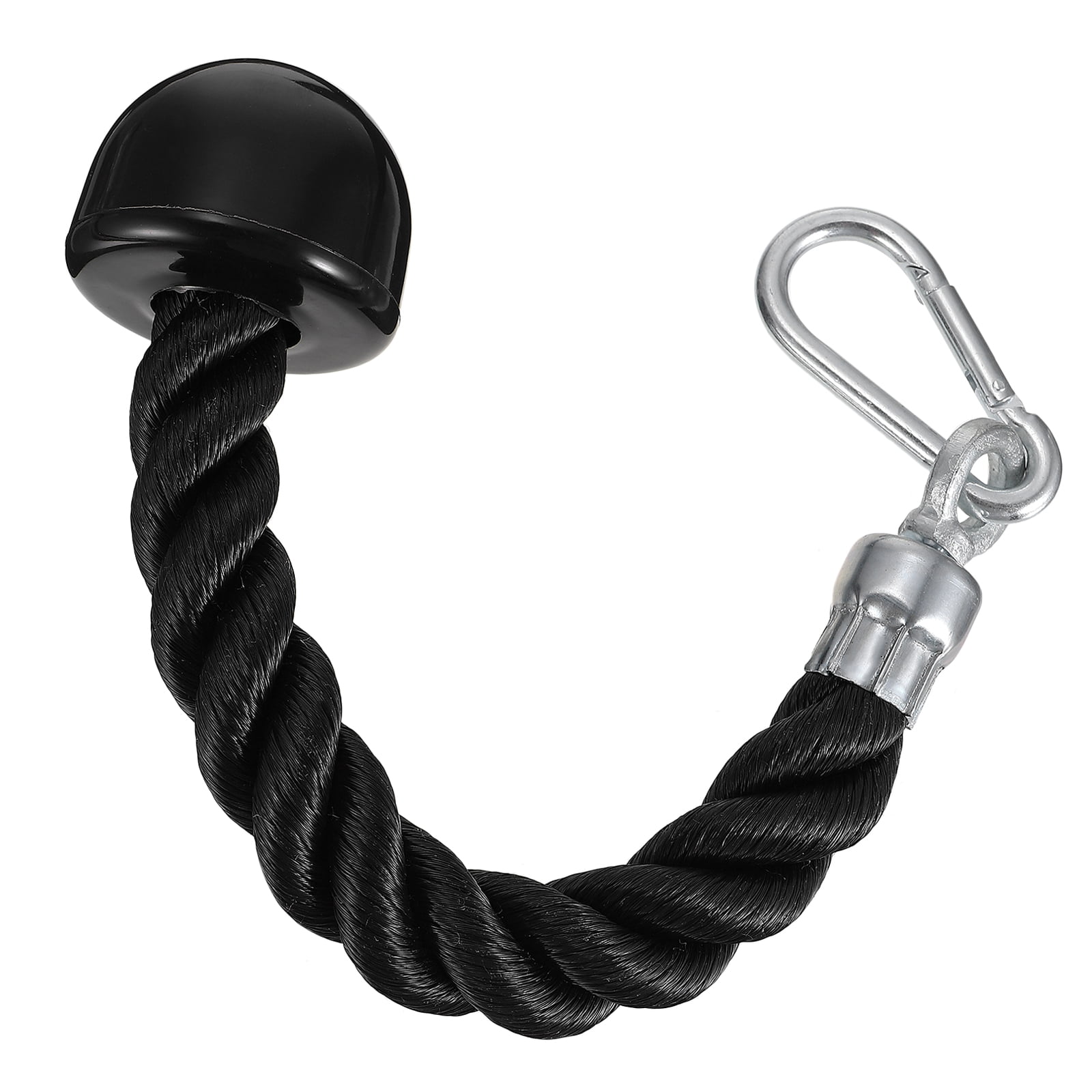 TABLZONE Tricep Cable Attachment Black Nylon Steel 1Set 14.2X1X1In ...
