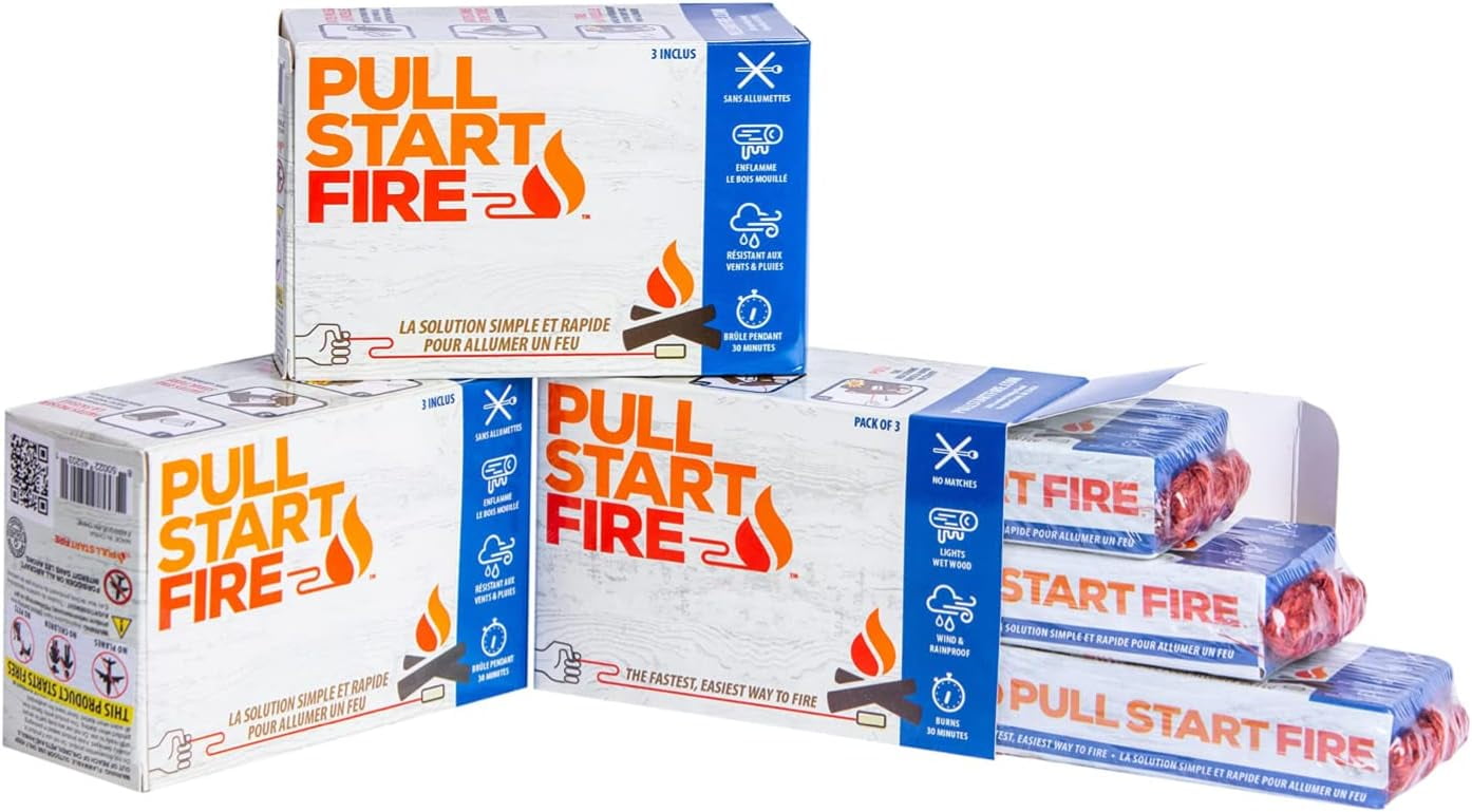 Pull Start Fire Pull String Firestarter | No Matches Required, Fire ...