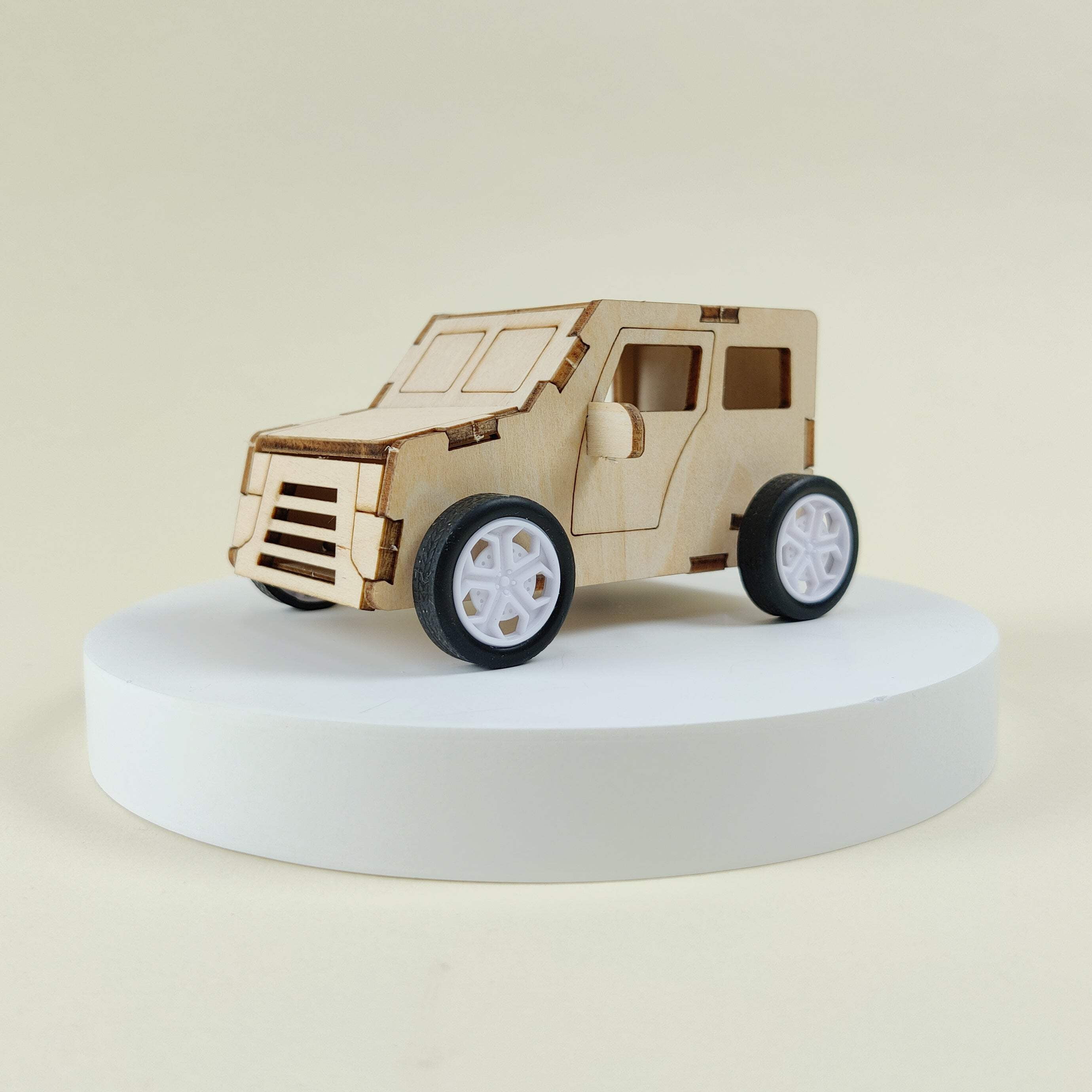 Pull String Car DIY Kit, Educational STEM Toy, Craft Kit for Kids ...