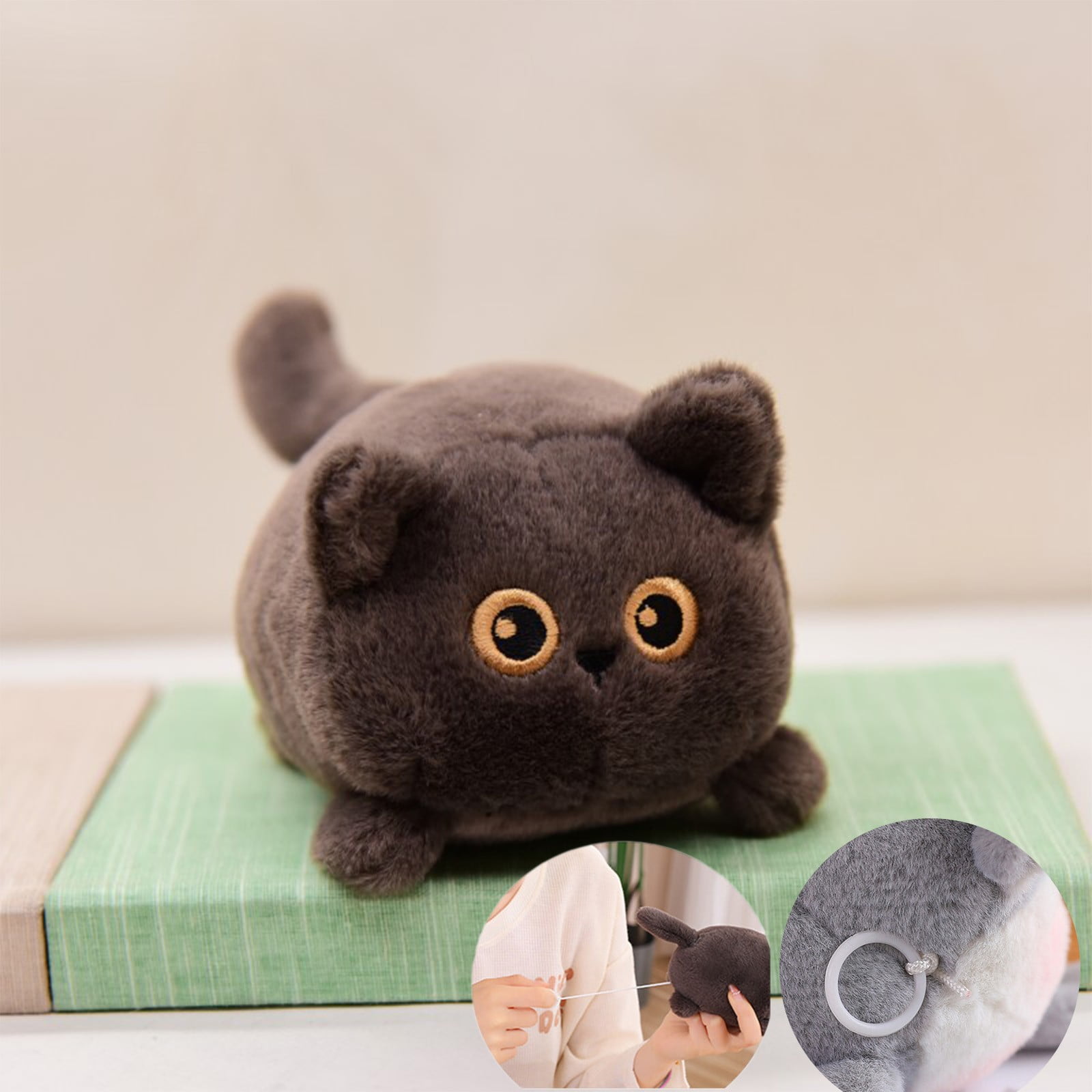 Pull String Dog Toy | Wagging Tail Shiba Inu Plush | Cute Moggie Puppy ...