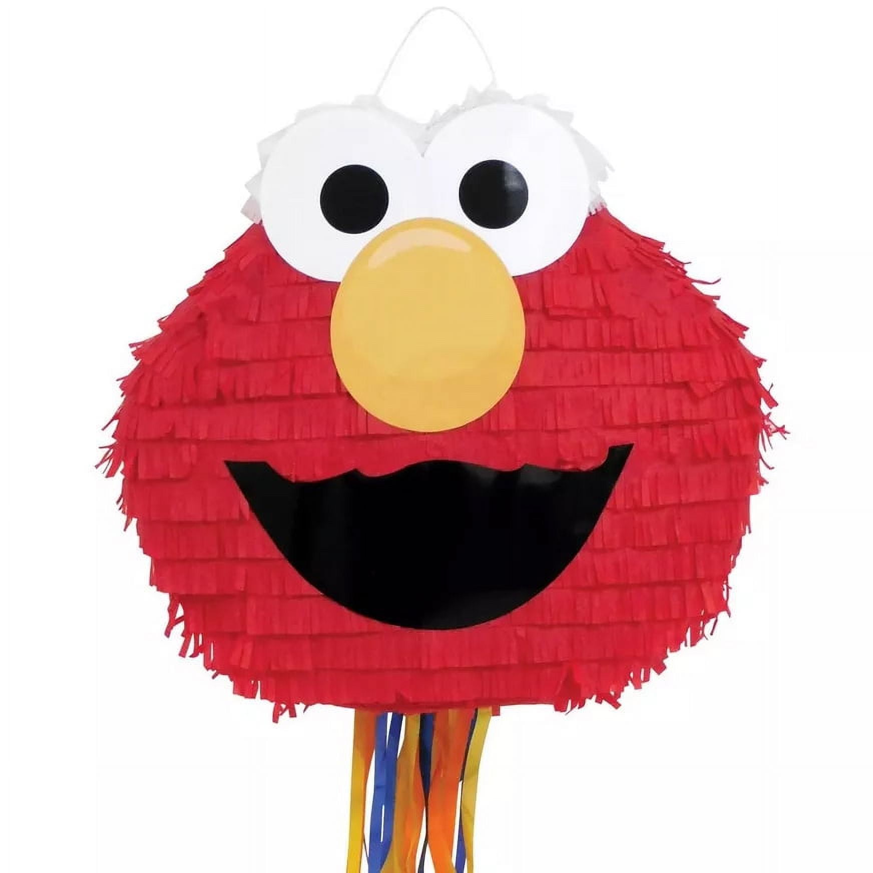 Ya Otta Pinata Elmo Pinata, 15in x 14in, 2lb, Sesame Street, Kids ...