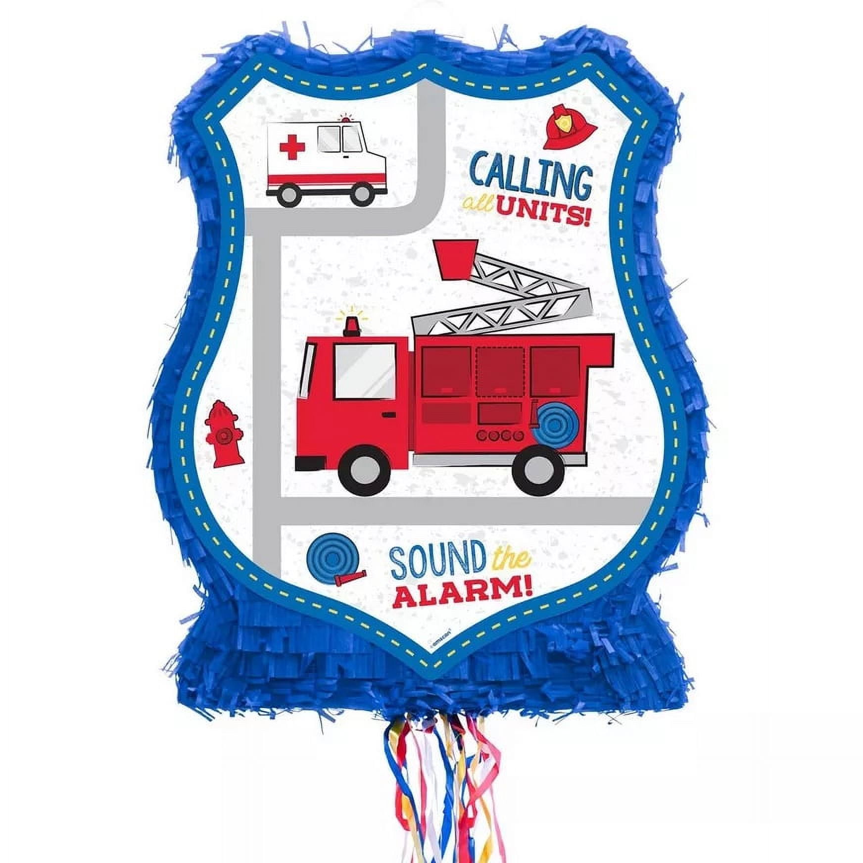 Pull String First Responders Pinata - Walmart.com