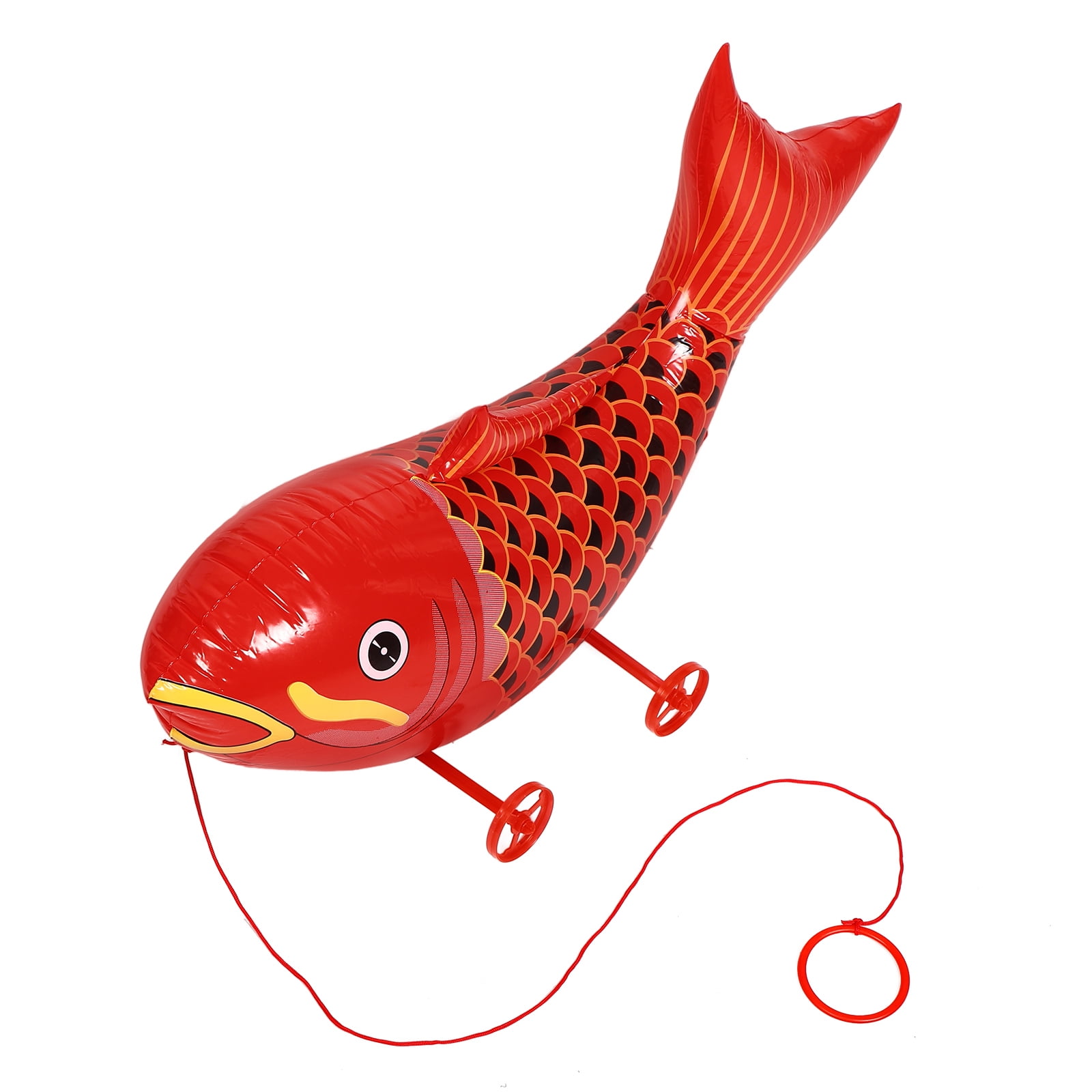 Pull String Inflatable Toy Balloon Garland Inflatables for Children Red ...