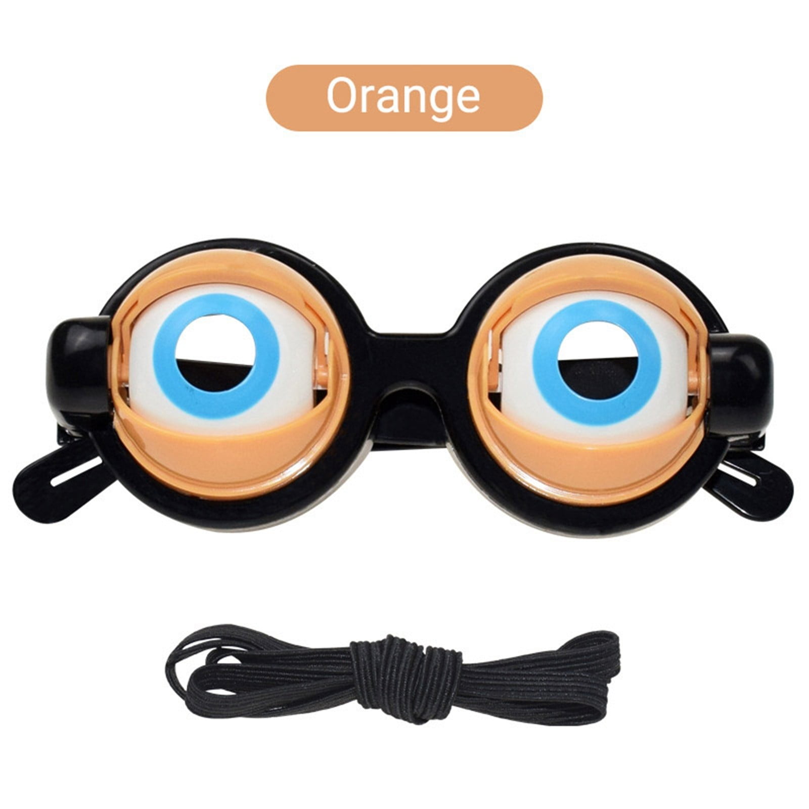 Pull String Winking Eyeglasses – Crazy Eyes Prank Prop with Adjustable ...
