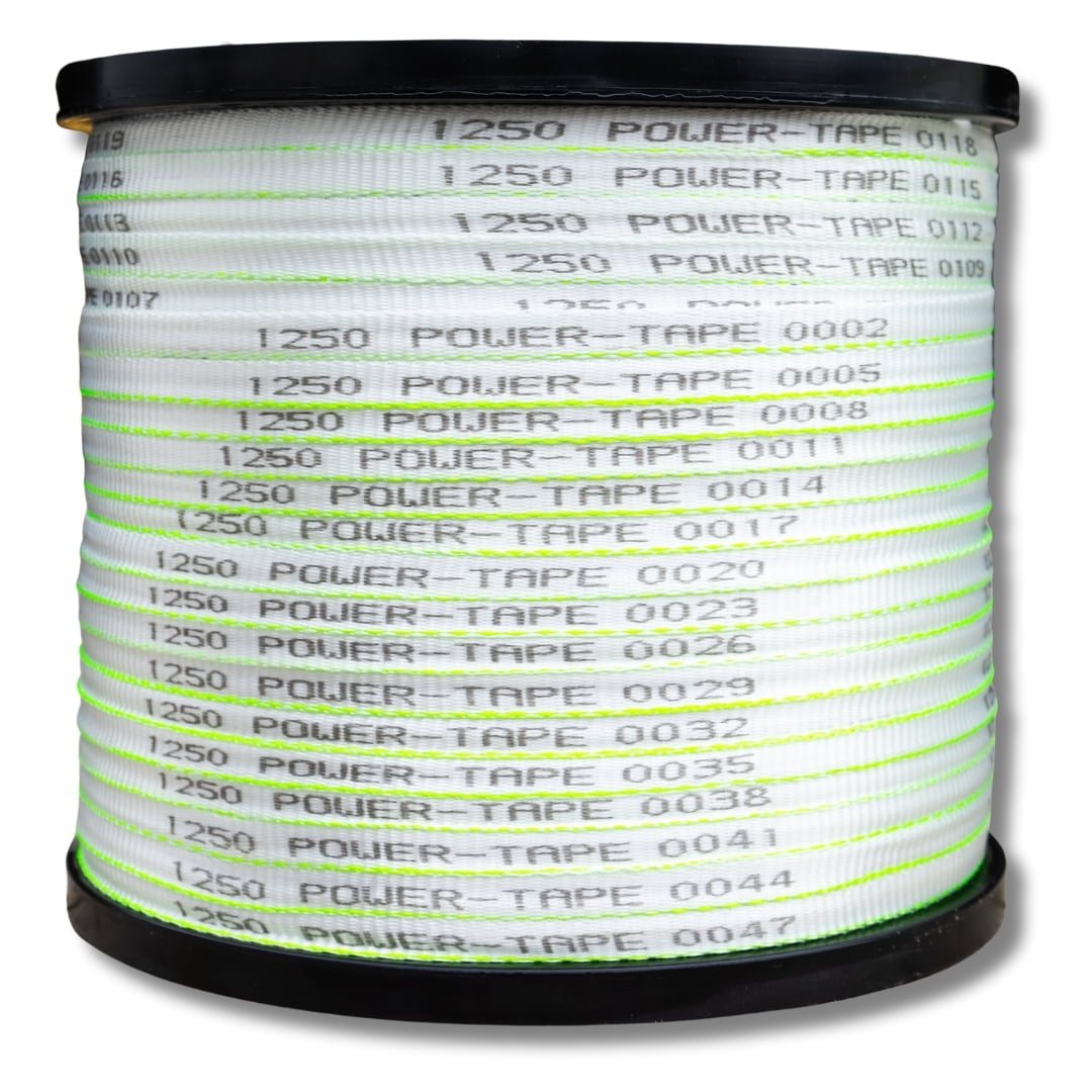 Pull Tape Power-Tape | Made in USA | 100% Polyester | Cable Wire Pulling Webbing, Flat Rope ...