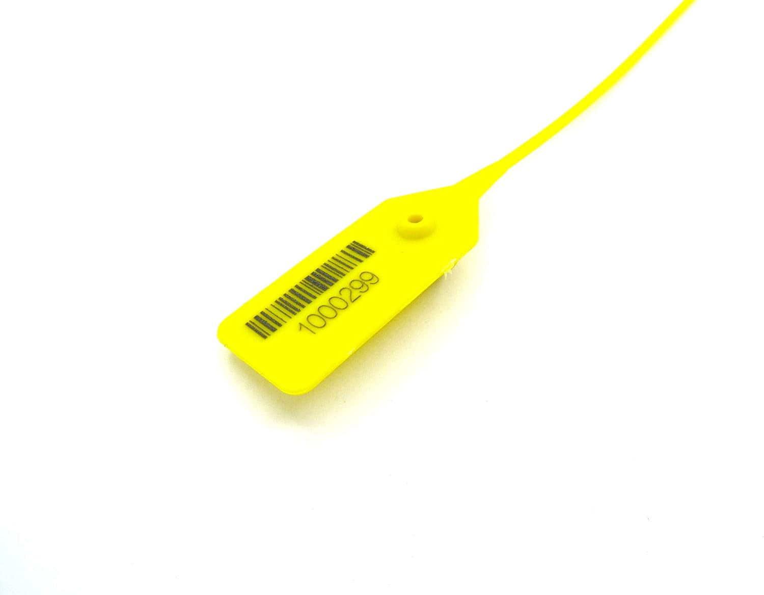 Pull Tight ECO Security Plastic Seal, 200 Pcs. Yellow Color. Size 15 ¾ ...