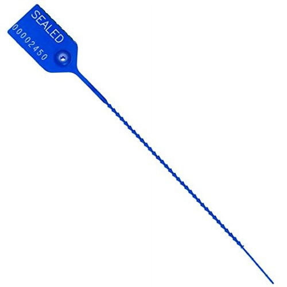 Pull Tight Numbered Security Seal - Blue - of 1000 - 25 lb. Break ...