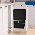 Pull Out Trash Can Under Cabinet with Soft-Close Slides, Heavy Duty ...