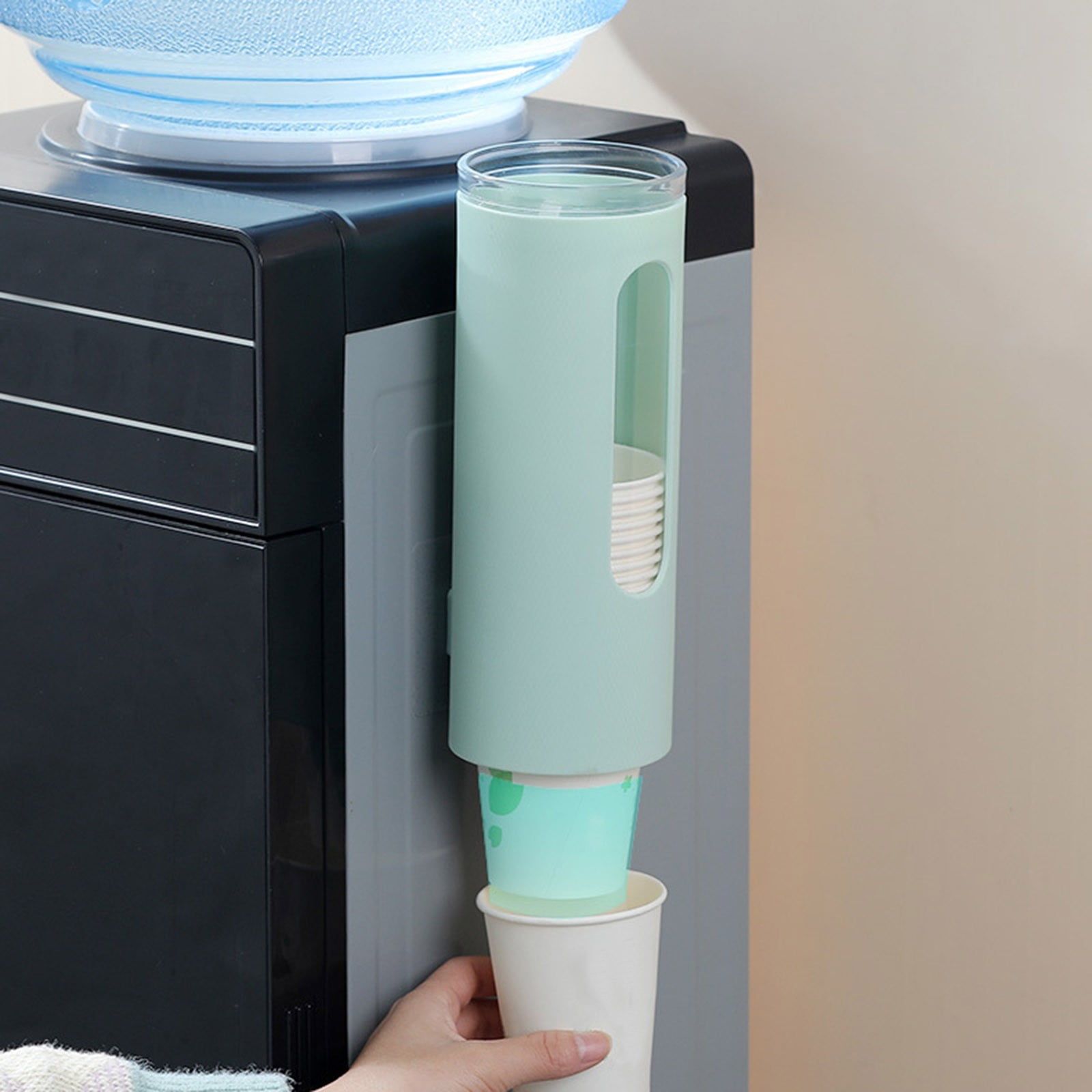 Pull Type Cup Dispenser Bathroom Water Cup Holder Fits 3-5 oz Small ...