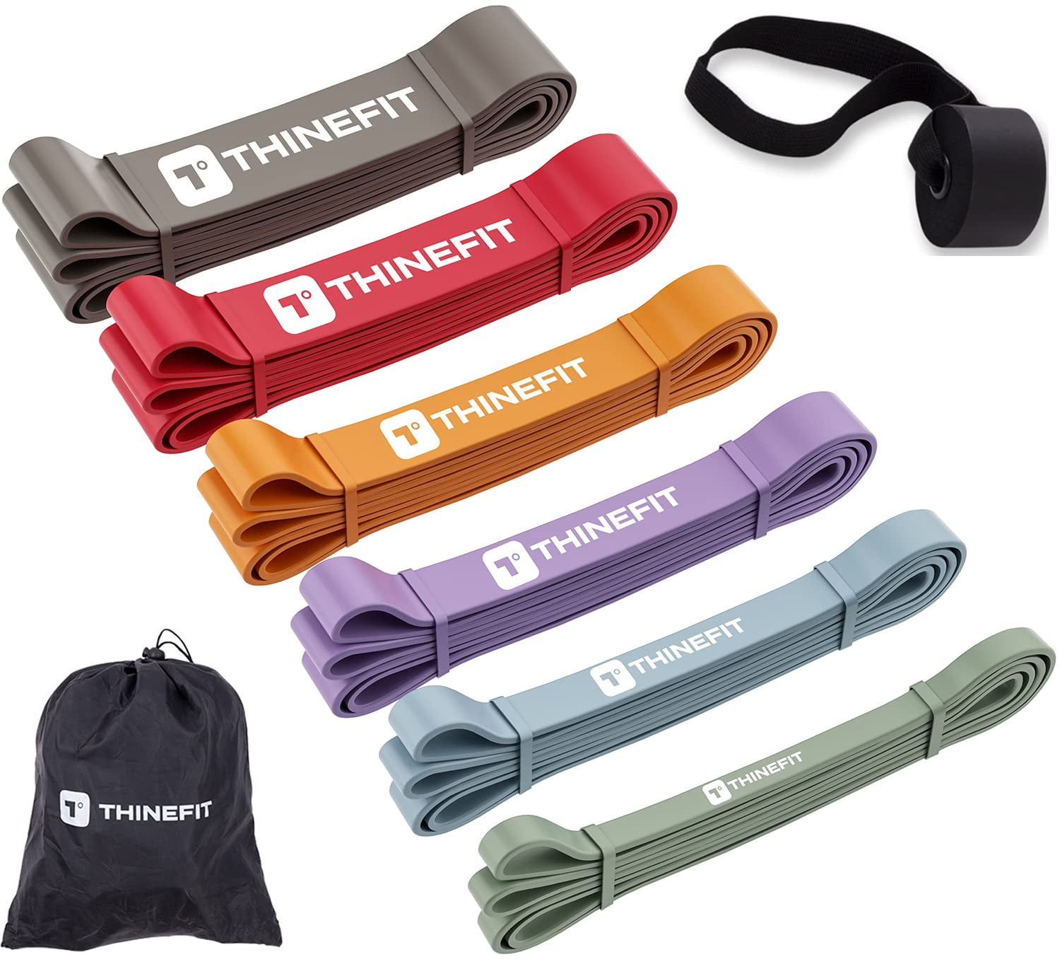 Pull Up Assistance Bands, Pull Up Bands, Resistance Bands, Natural ...
